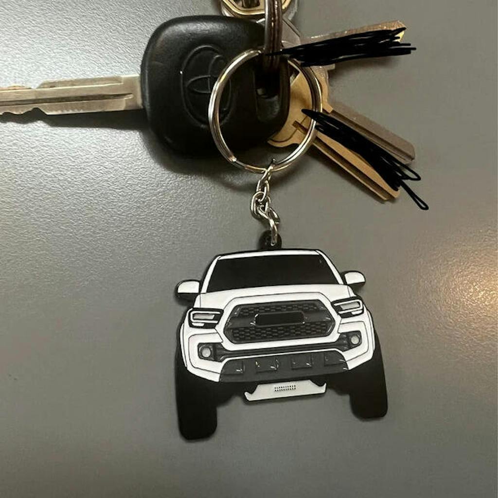 Toyota Tacoma 2-Sided Keychains – Injected Designs