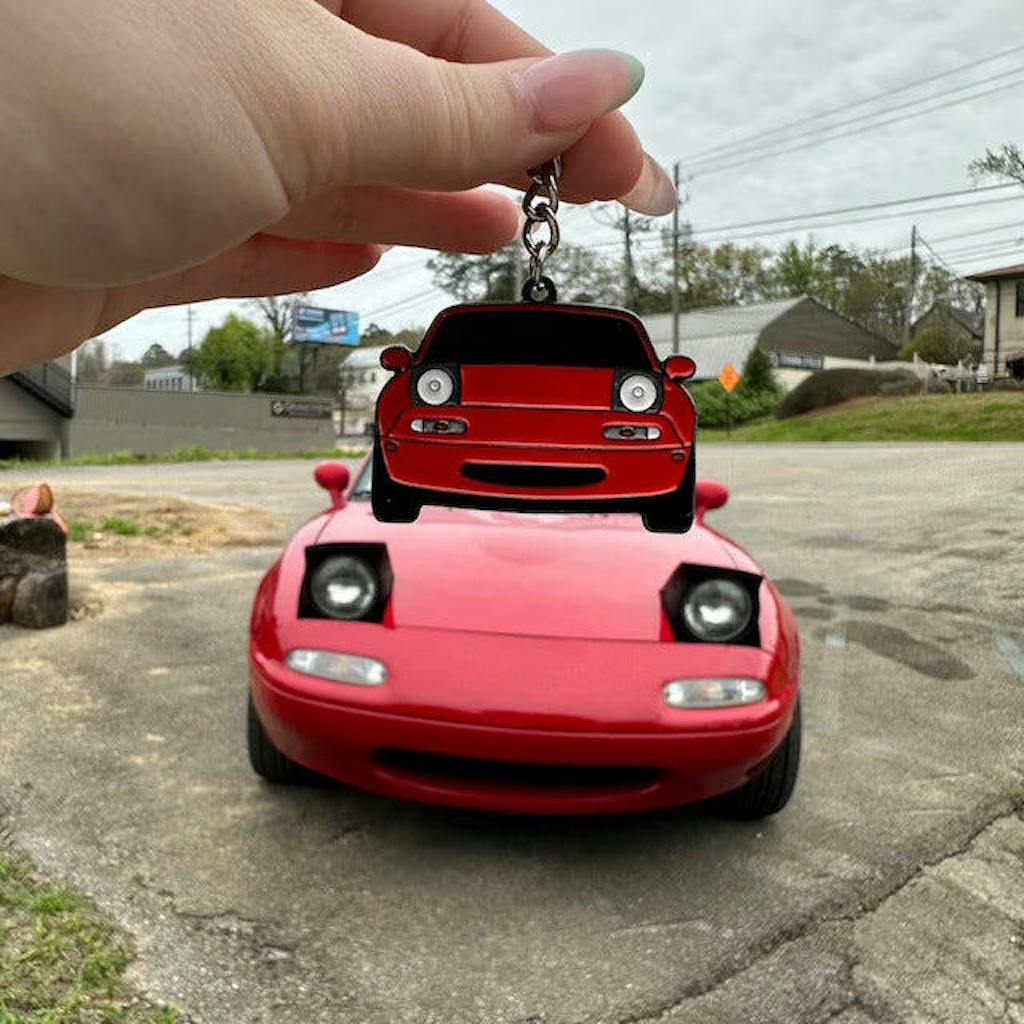 NA Mazda Miata 2-Sided Keychains – Injected Designs