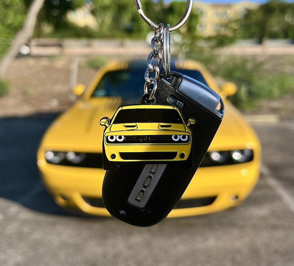 Dodge Challenger 2-Sided Keychains – Injected Designs