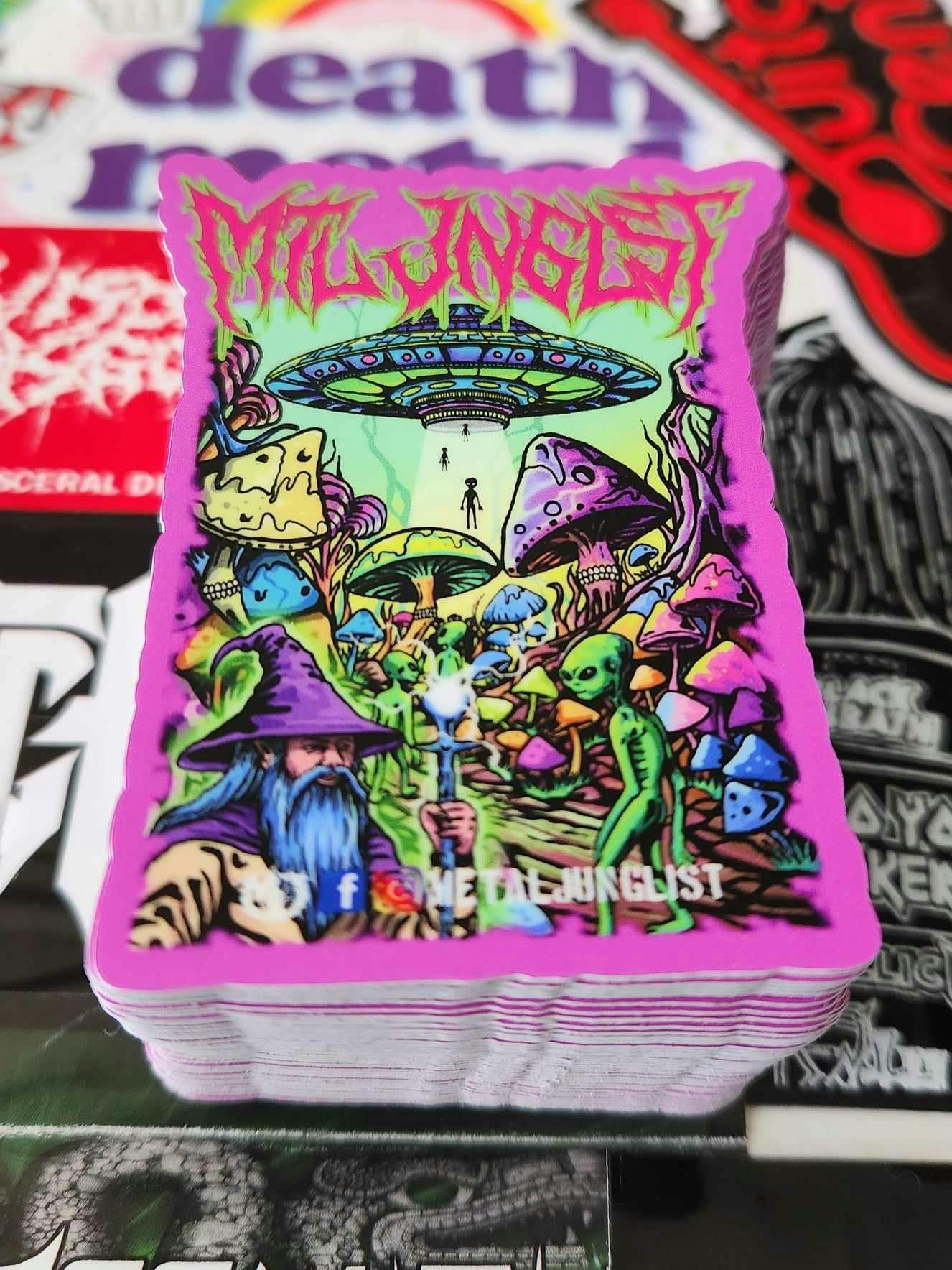 Sticker Cyborg | Custom Stickers The Easy Way