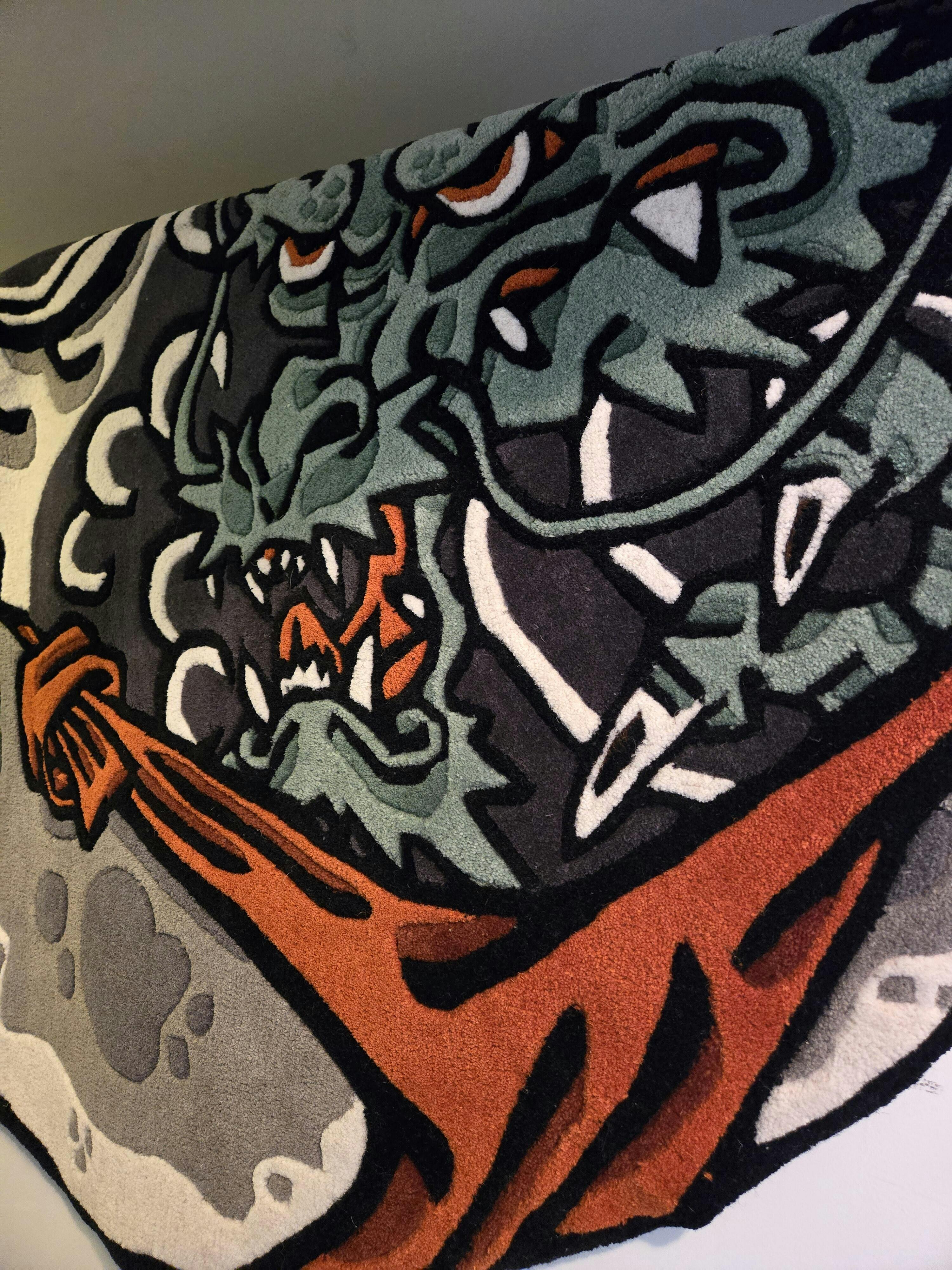 Tiger Head – Inked Rugs