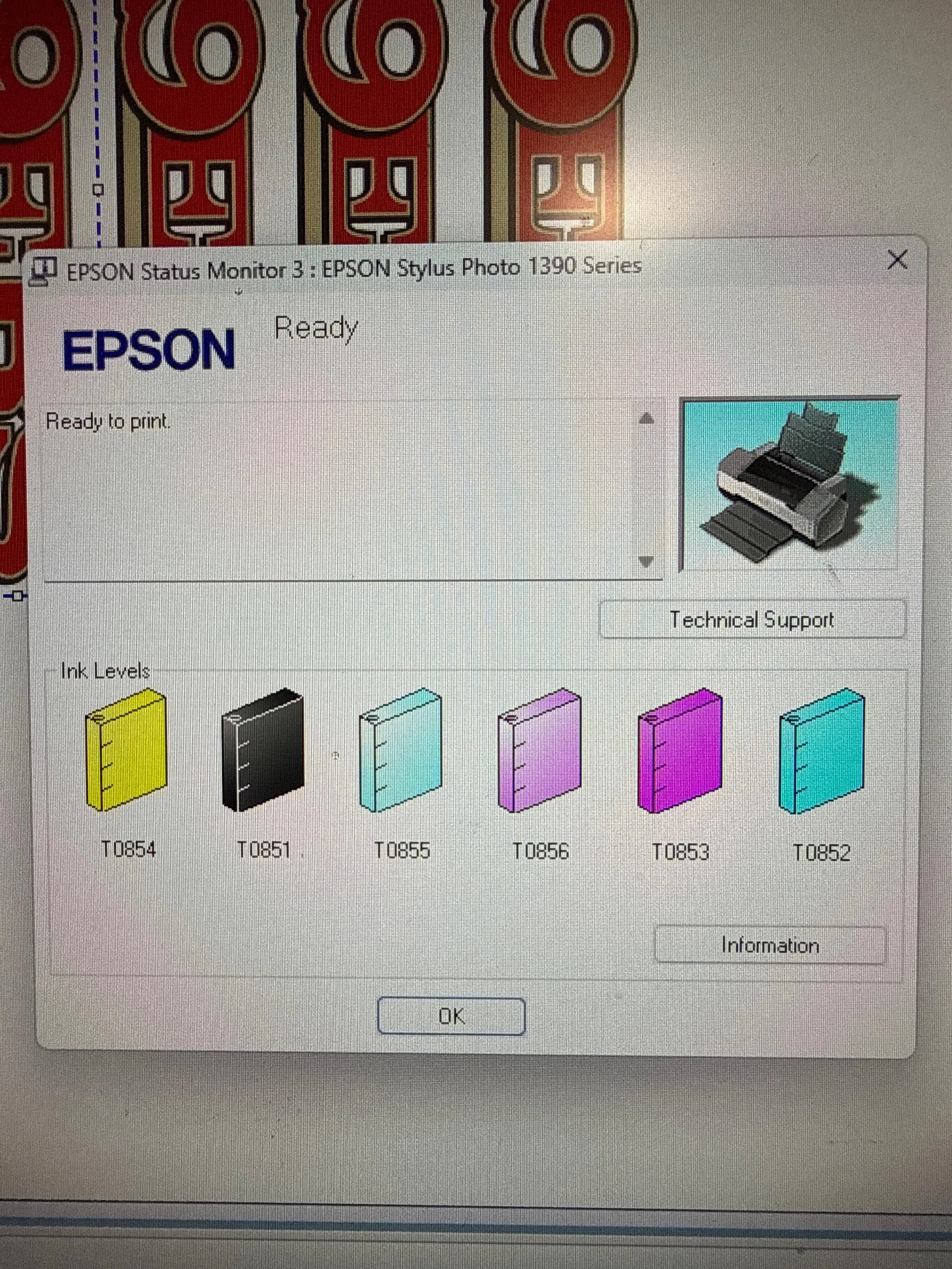 R1390 A3+ DTF Printer C13 – InkSonic