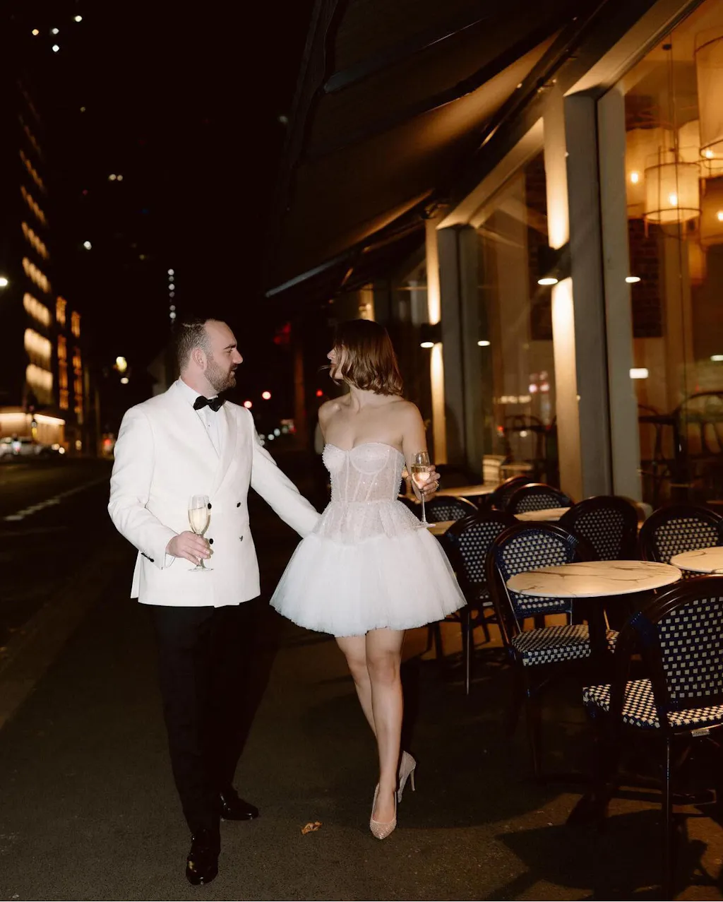 JODDIE Mini Wedding Dress – Chic & Timeless Bridal Fashion Inna Elsie
