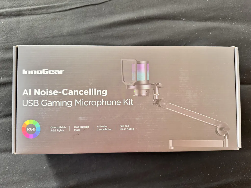 InnoGear CM38D USB Gaming Microphone Set, Noise Cancellation Condenser