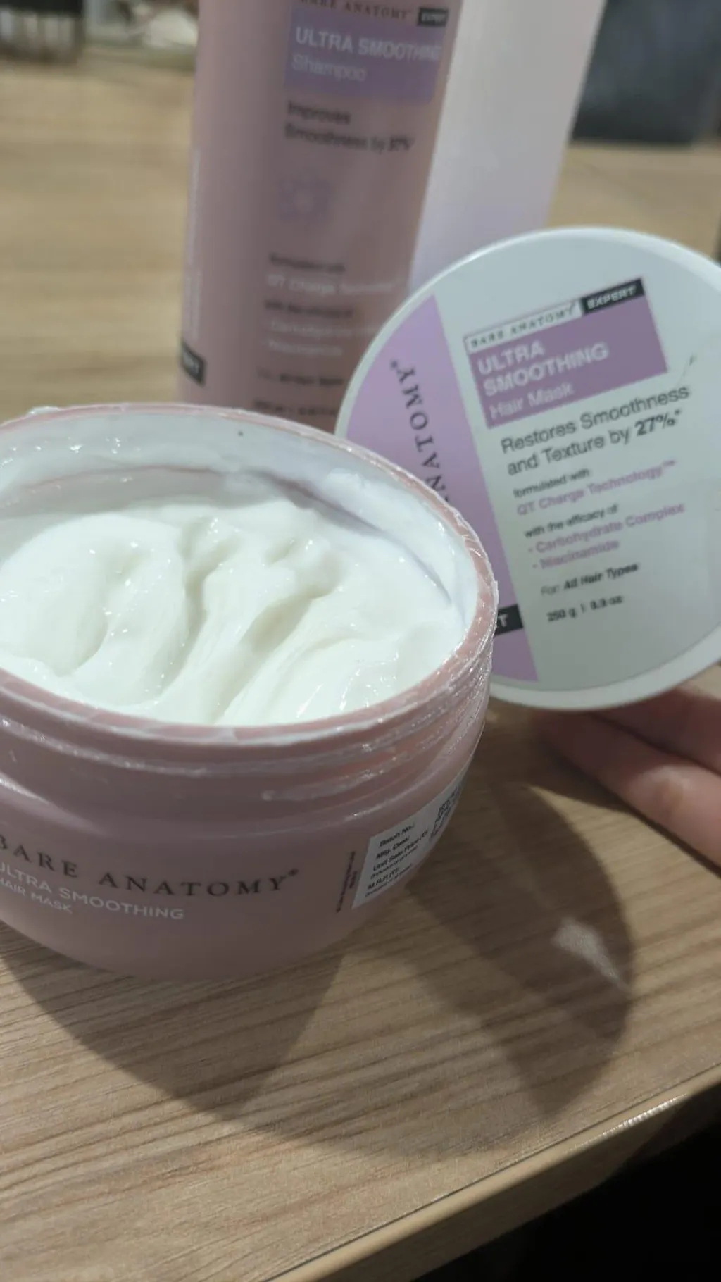Ultra Smoothing Hair Mask for Smooth & Shiny Hair | Bare Anatomy – Innovist