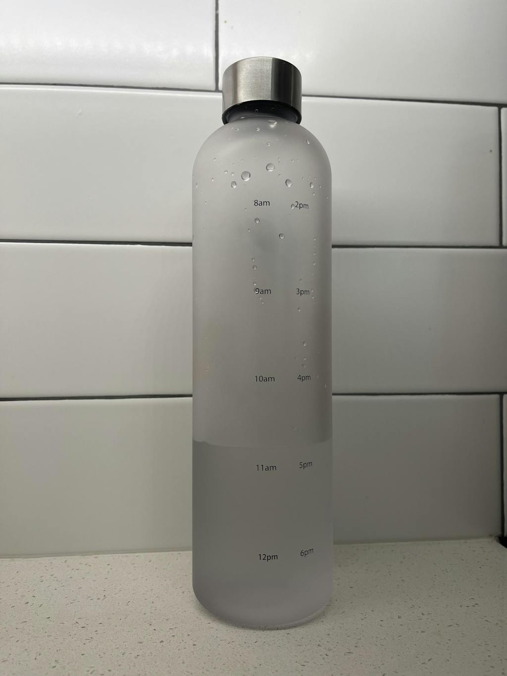 Water Tracking Bottle – Inside Then Out