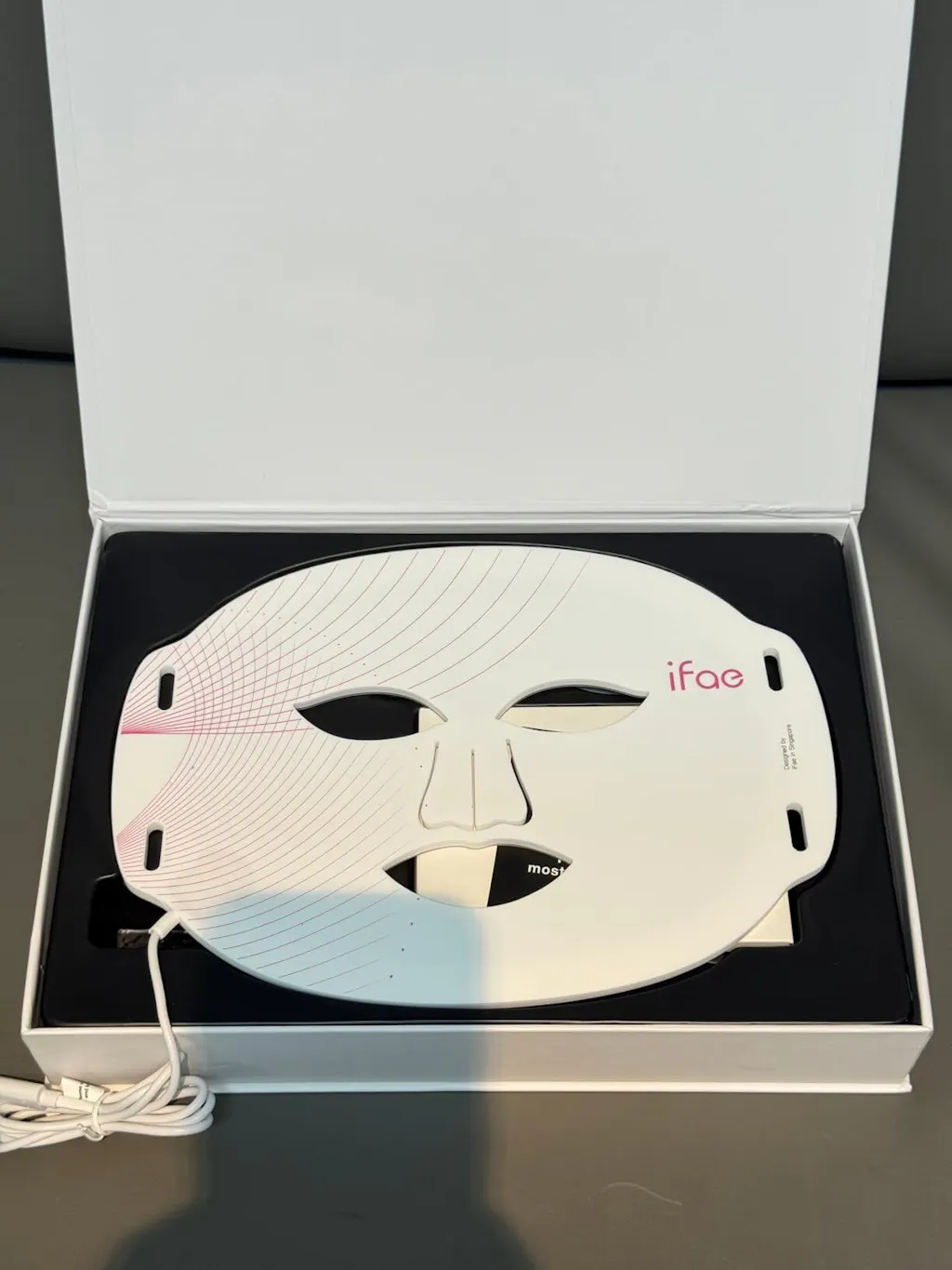 IFAE LED Red Light Therapy Face Mask —— Luna 7 white – Inskin Beauty