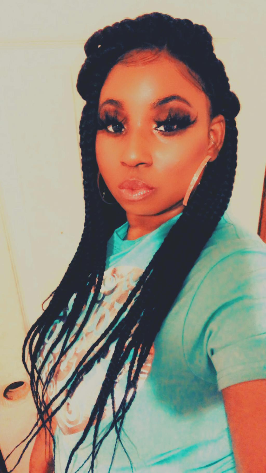 Large Box Braid Wig