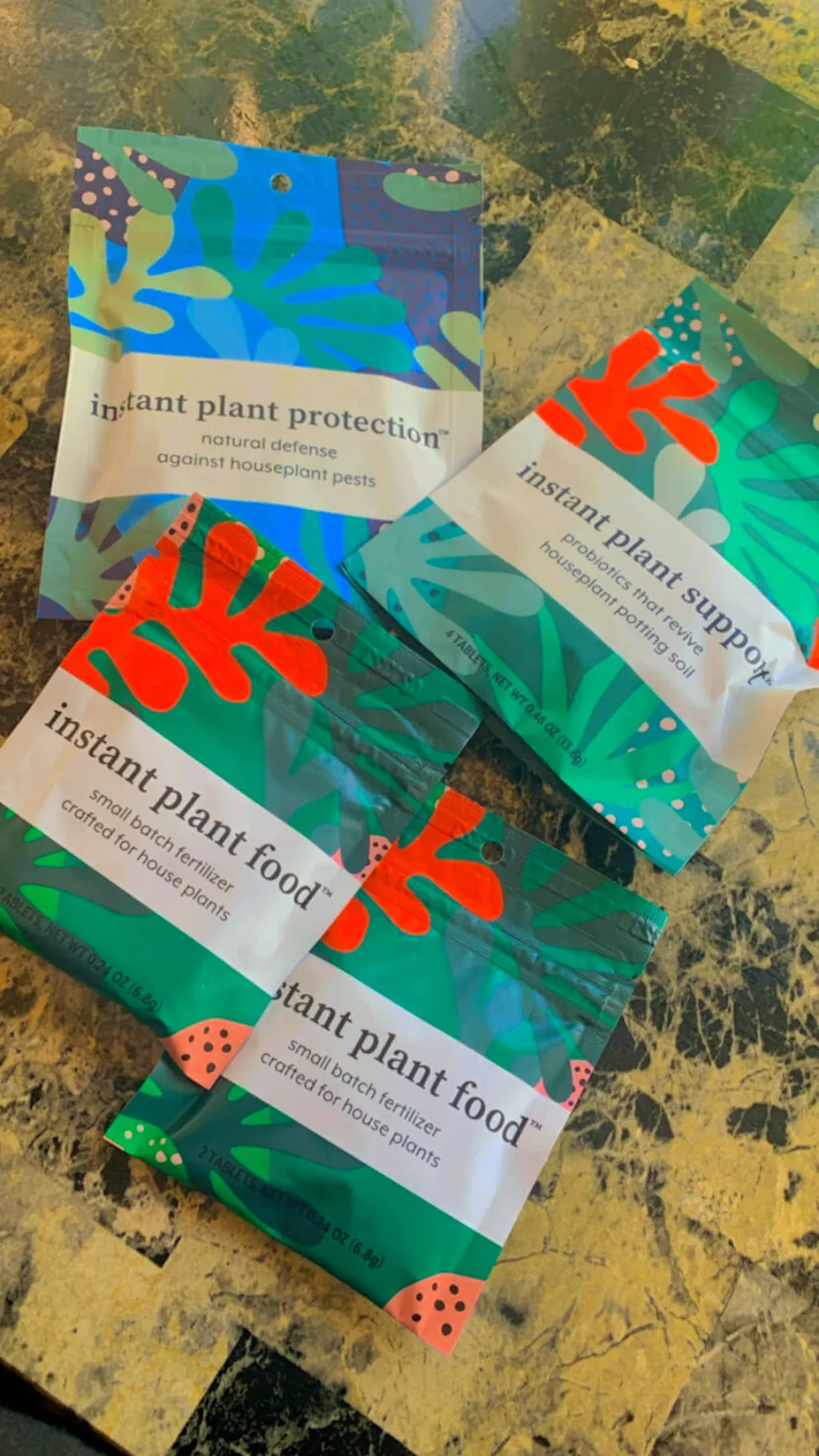 Houseplant Fertilizer | Plant Food | instant plant food™ (4 Tablets ...