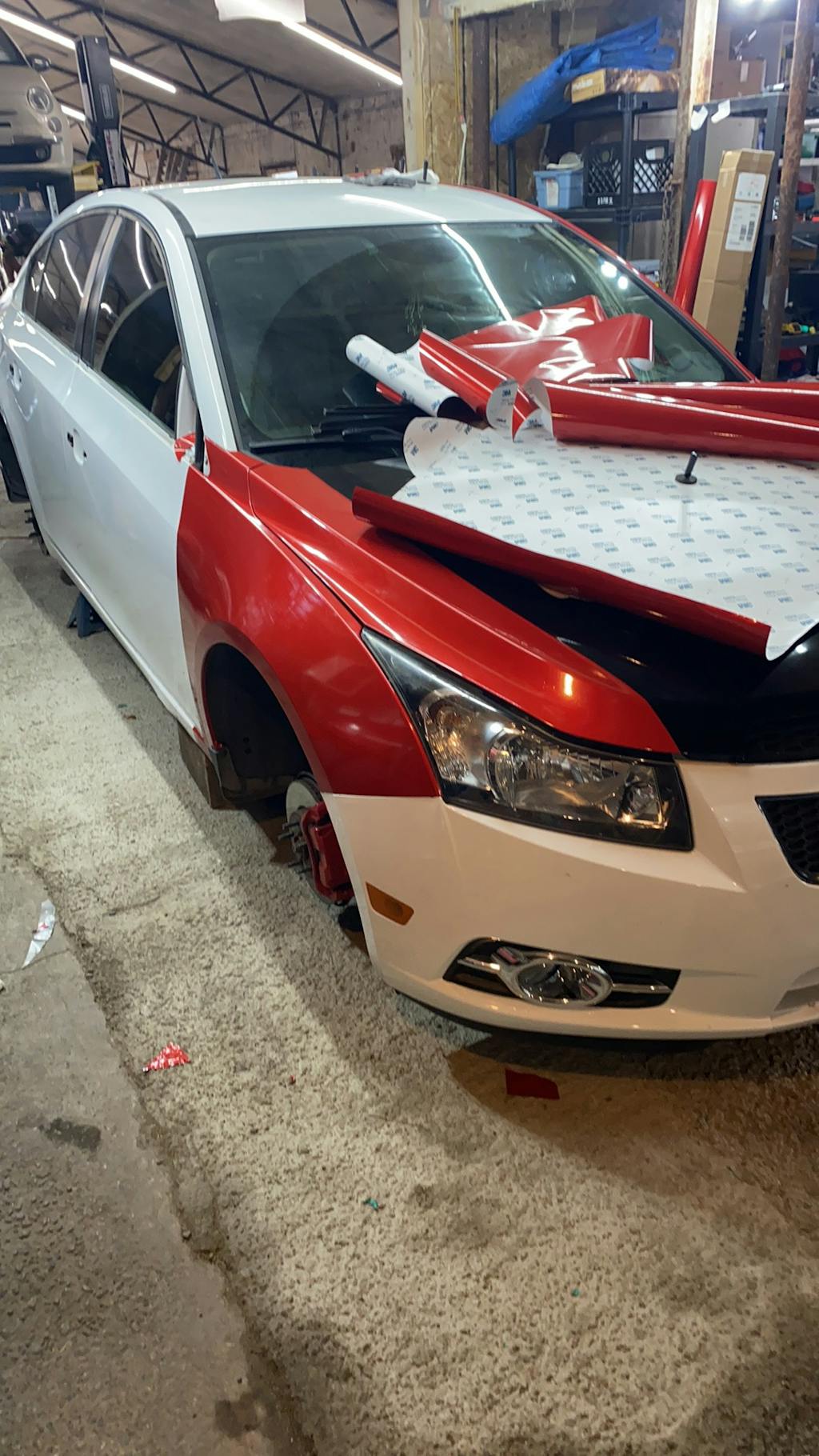 3M 2080 SCOTCHPRINT GLOSS DRAGON FIRE RED VINYL WRAP | G363 – Instawraps