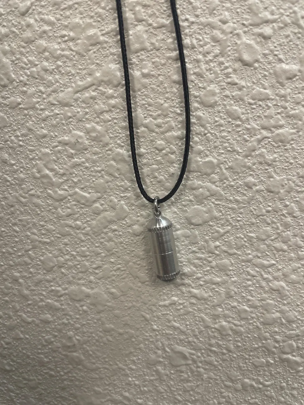 Gold Intention Necklace - Intention Capsule with Hidden Message