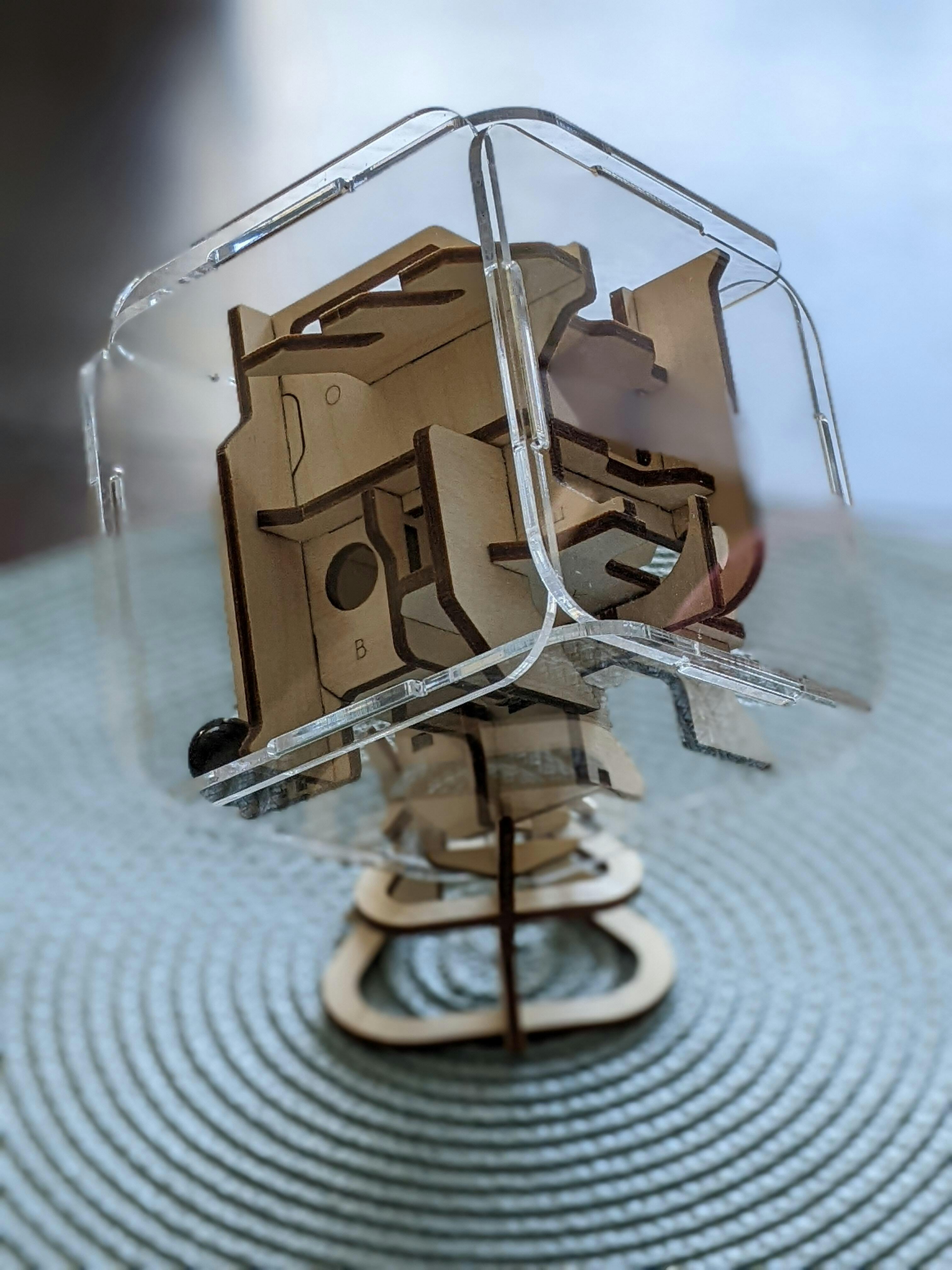 Intrism Level One - Build-it-yourself 3D Marble Maze