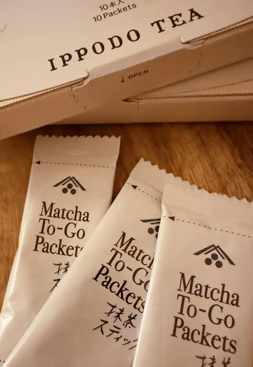 Ippodo Tea - Matcha To-Go Packets (10 x 2g) - For Lattes and Usucha ...