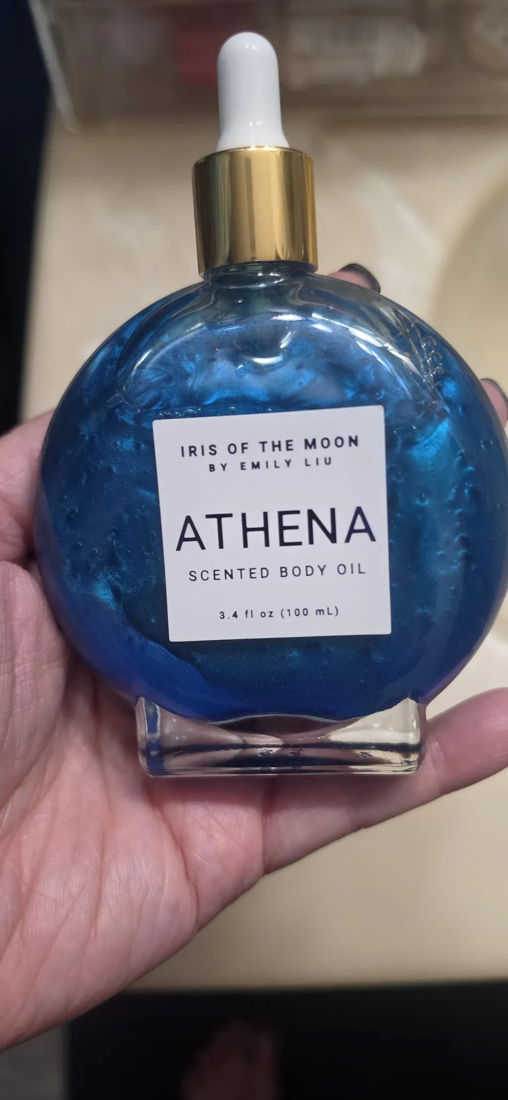 Athena Scented Body Oil | Iris of the Moon