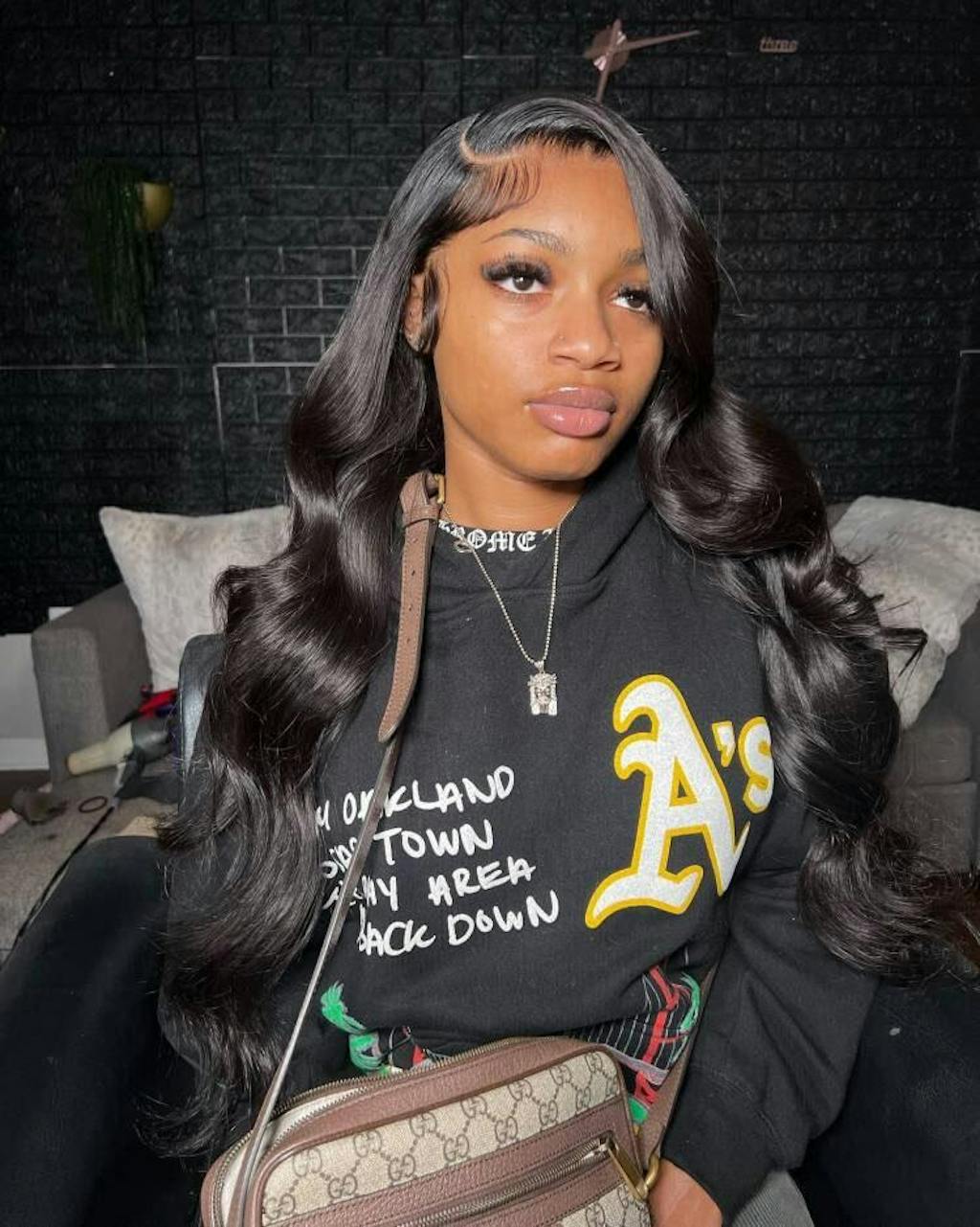 Ishow Body Wave Lace Front Wig HD Lace Frontal Wig Unprocessed Glueles ...