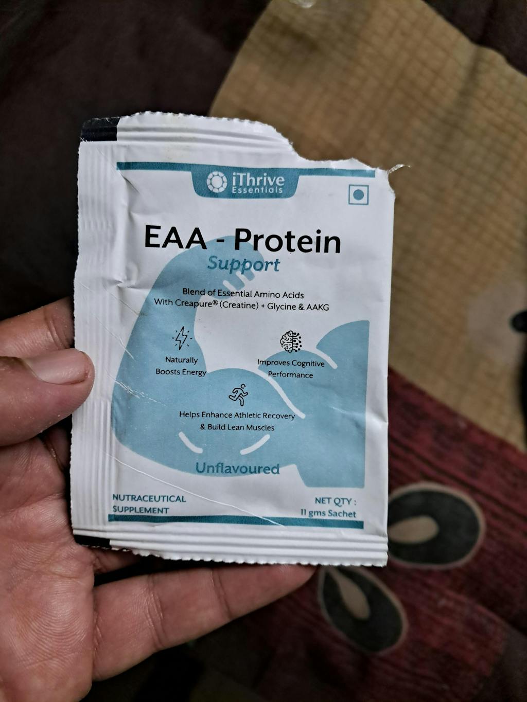 iThrive Essentials EAA Protein Support - with BCAAs, Creapure® Creatine, Glycine & AAKG - 30 ...