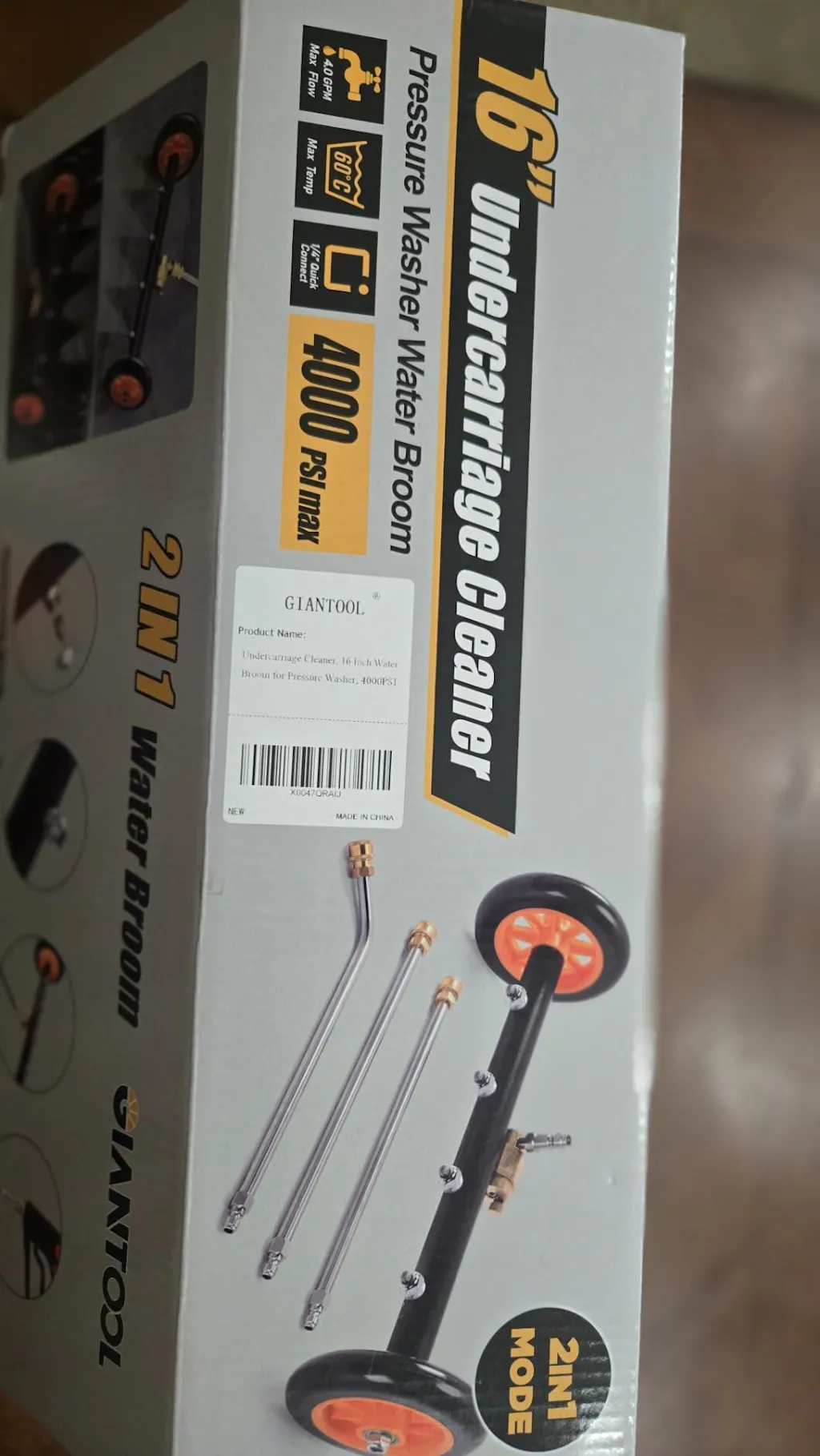 2 in 1 Pressure Undercarriage Washer – itoolmax