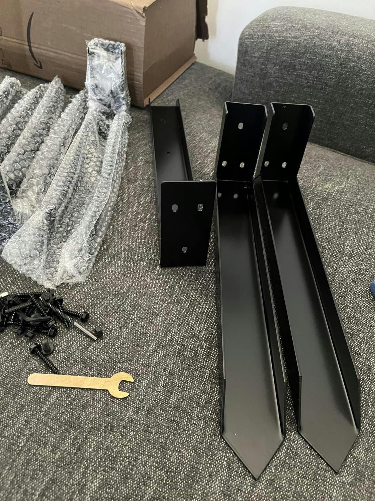 Heavy Duty Fence Post Repair Kit for Broken Wood, Repair Tilted – itoolmax