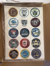 RUGBY NRL Teams themed Edible Cupcake Toppers - Itty Bitty Cake Toppers