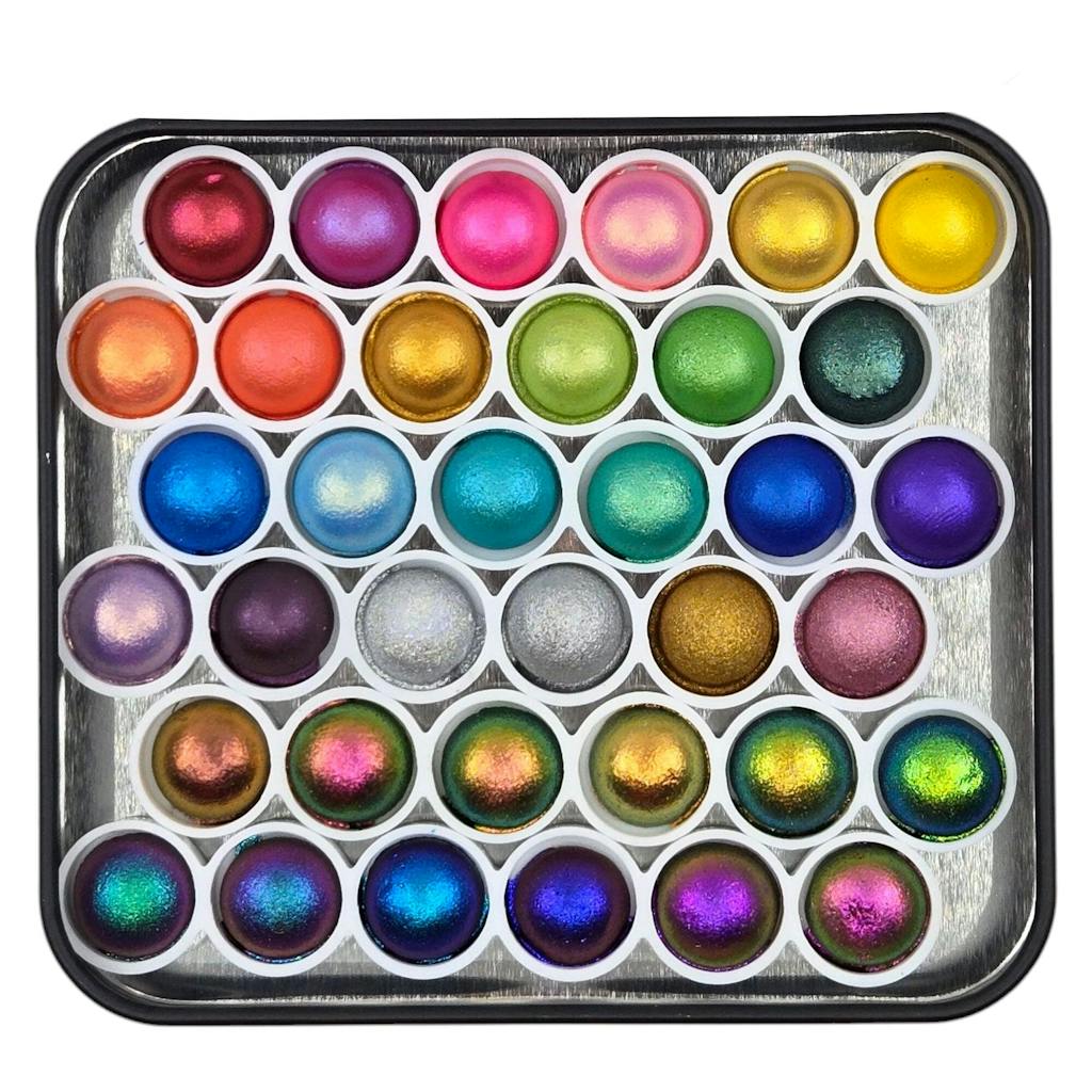 Vol.2 Magical Drop Tiny Sampler set Handmade Shimmer Hologram Color sh – IUILE