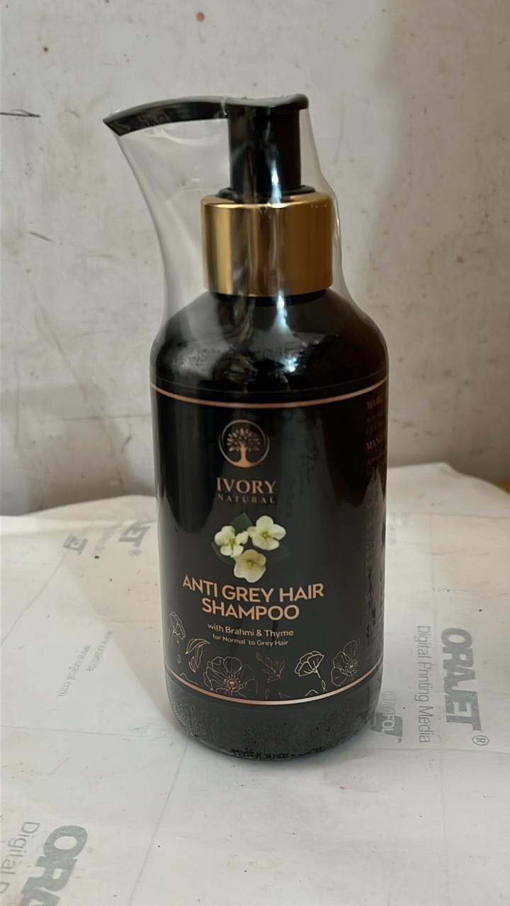 Buy Anti Grey Hair Shampoo for Men & Women - Ivory Natural