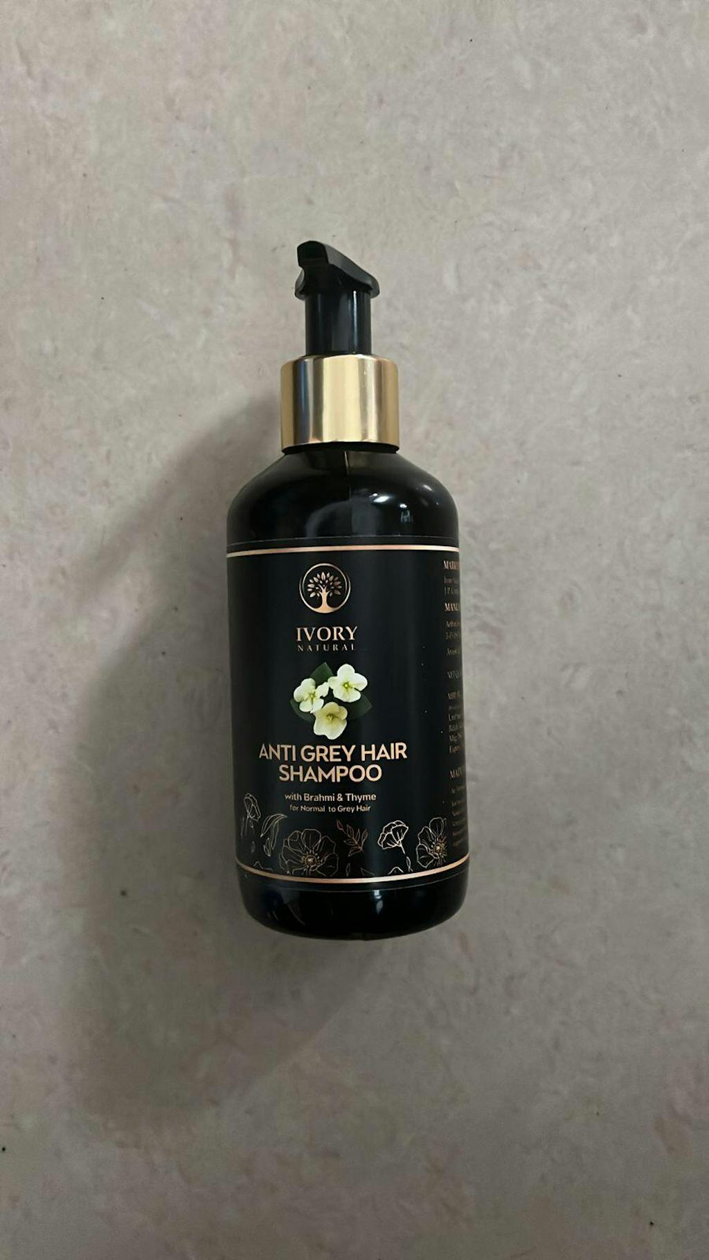 Buy Anti Grey Hair Shampoo for Men & Women - Ivory Natural