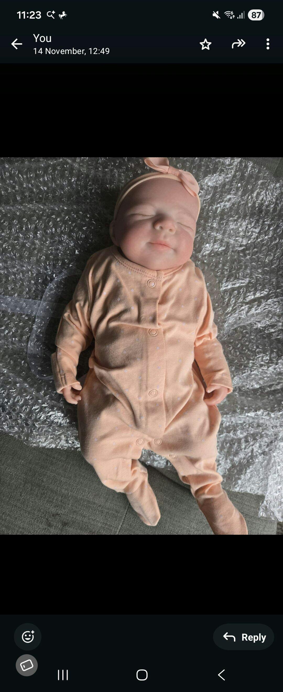 Harper – Full Body Silicone Reborn Baby Girl | Ivy Reborns