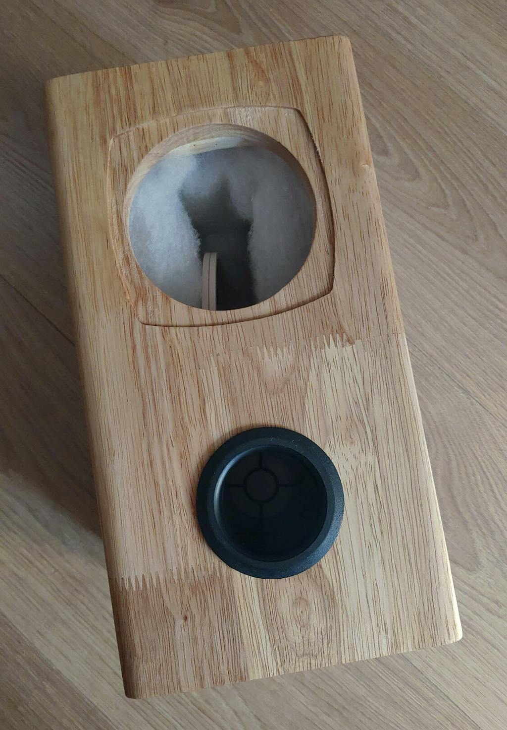 IWISTAO Customized Inverted Speaker 1 Pair Enclosure FOSTEX FF105WK ...