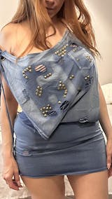 Route 66 Studded Backless Dress | Jaded London | Clothing