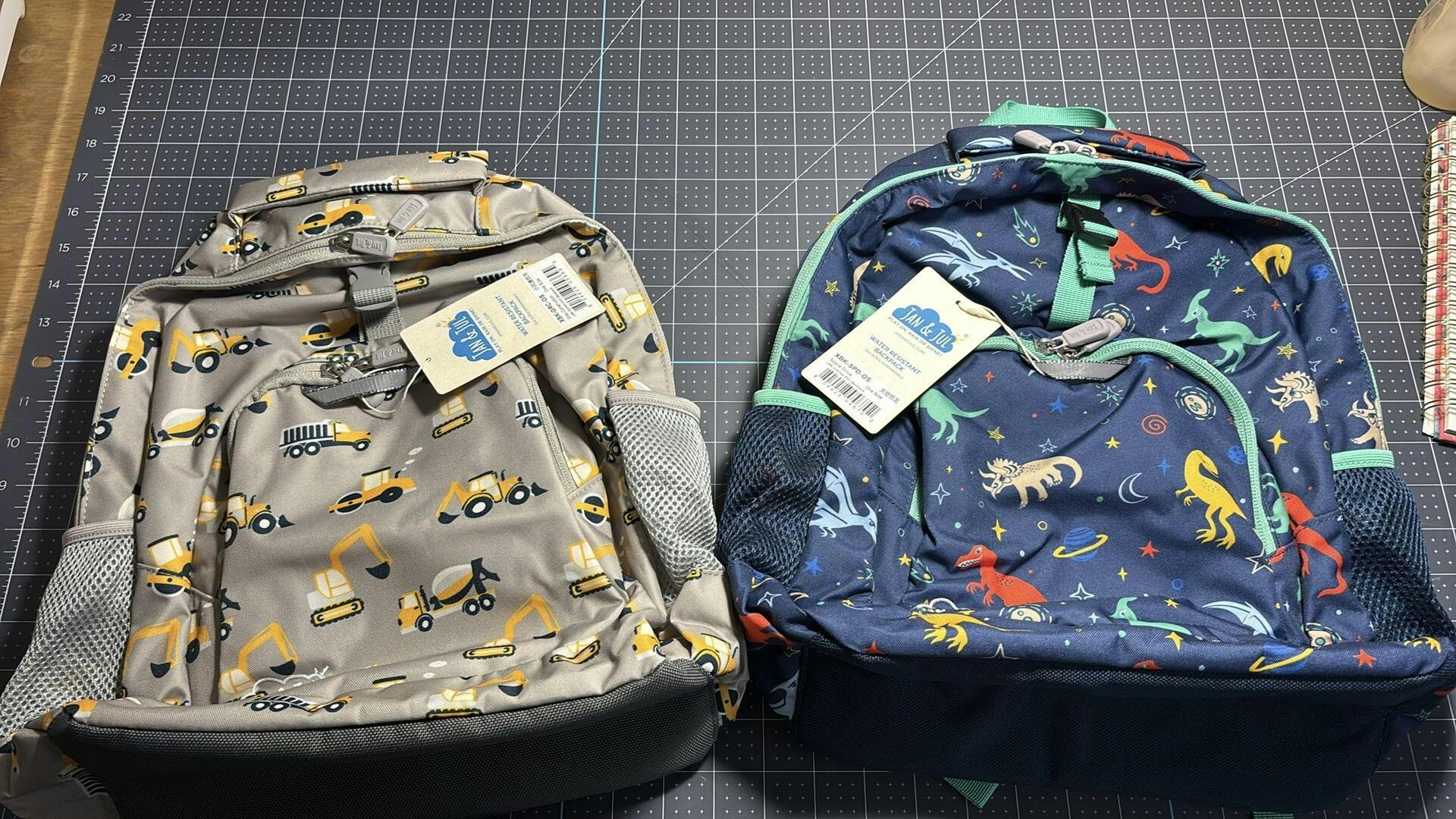 Kids Backpacks | Pink Rainbow School Bag for Kids | Jan & Jul