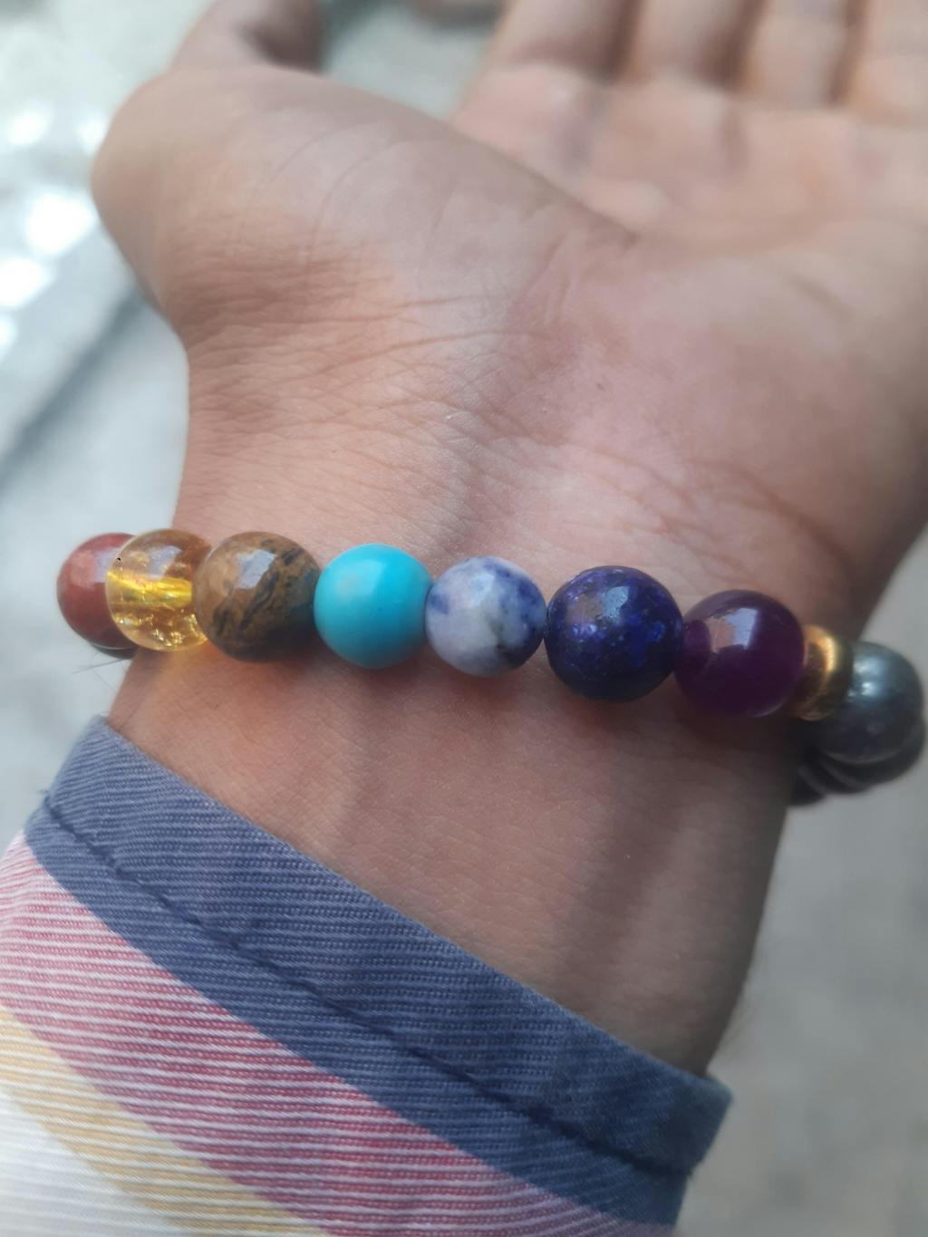 Pyrite x Seven Chakra Band – Japam