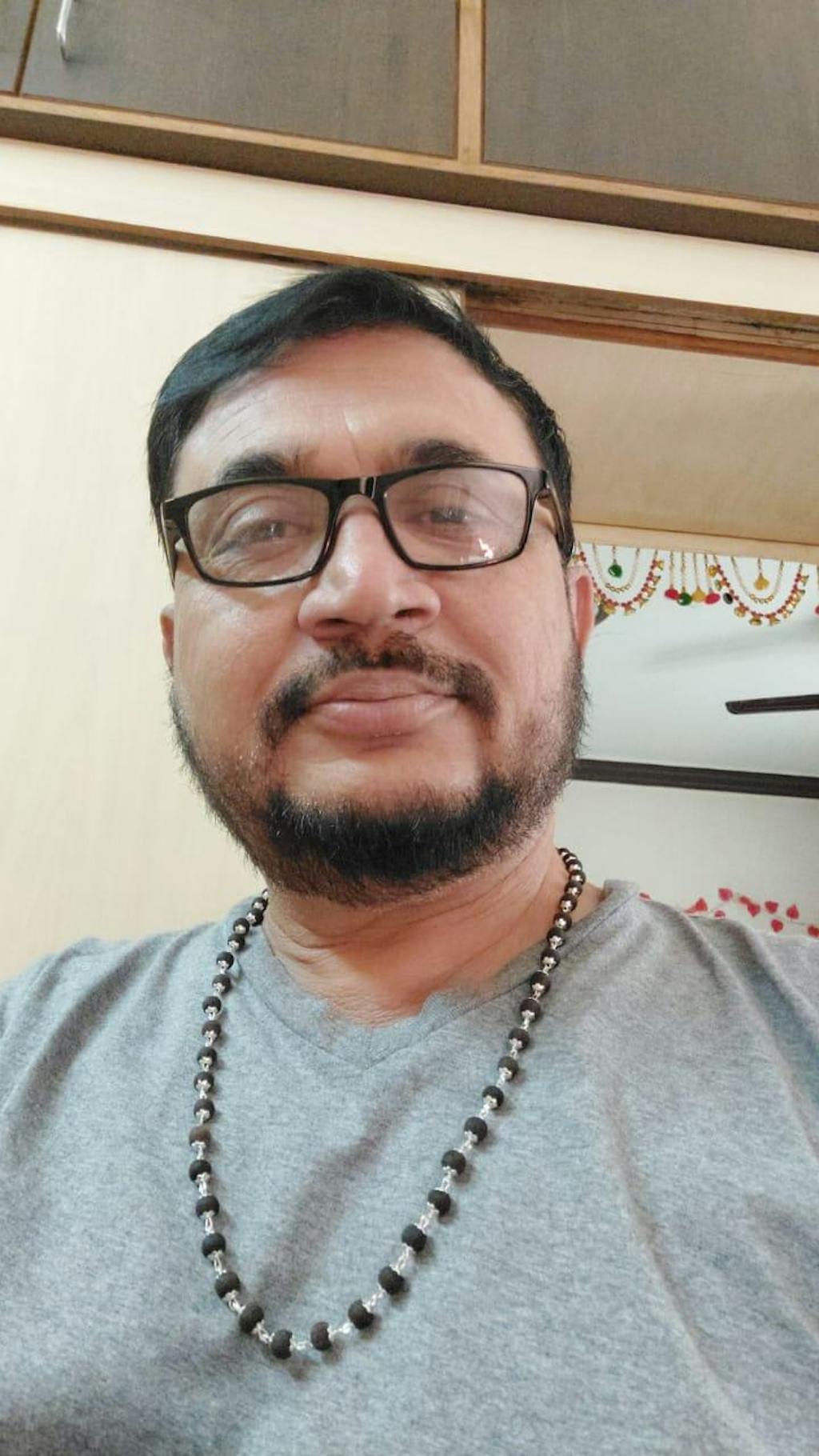 Silver Plated Eternal Karungali Mala - Natural Ebony Wood (Govt. Certi – Japam