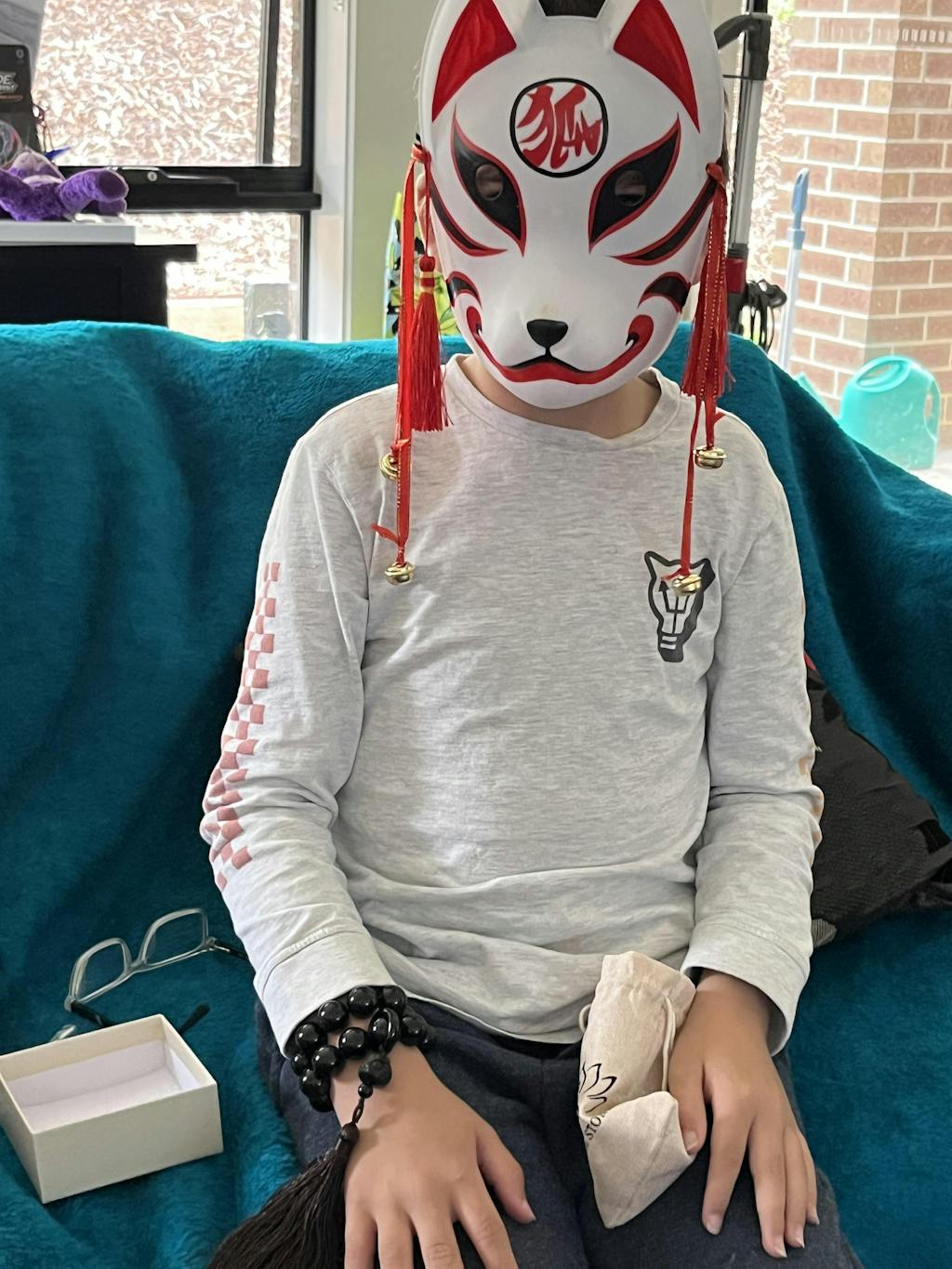 Ninja Kitsune Mask – Japanese Oni Masks