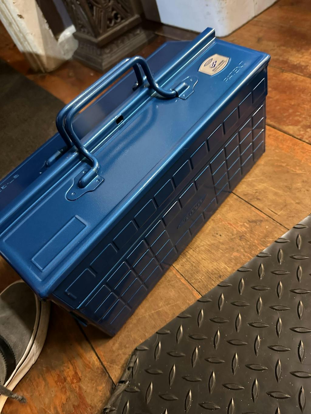 TOYO Cantilever Toolbox ST-350 MG (Moss green) – Japanese Tools Australia