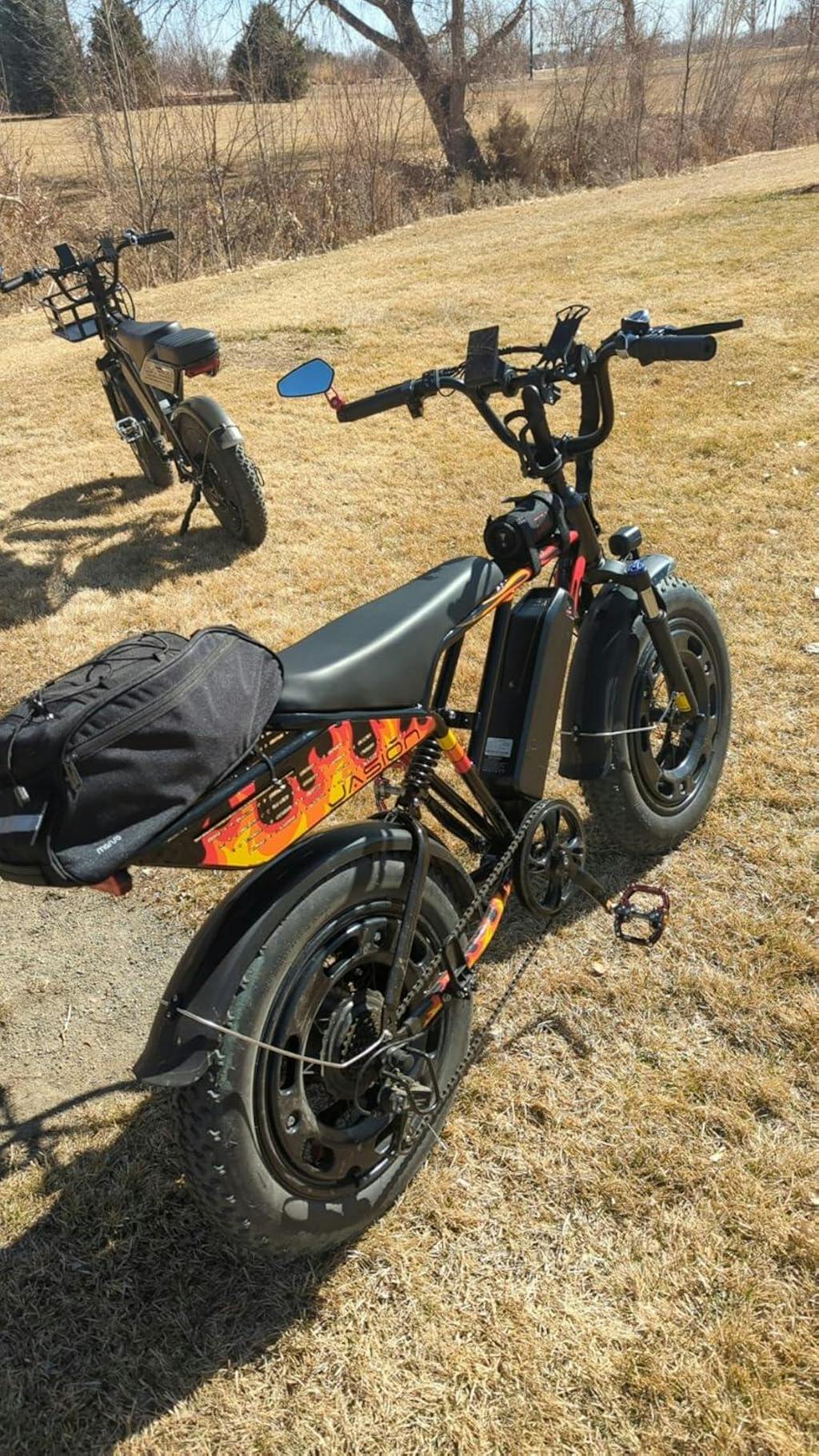 Jasion RetroVolt E-Bike | Fat Tire Off-Road Electric Motorcycle ...