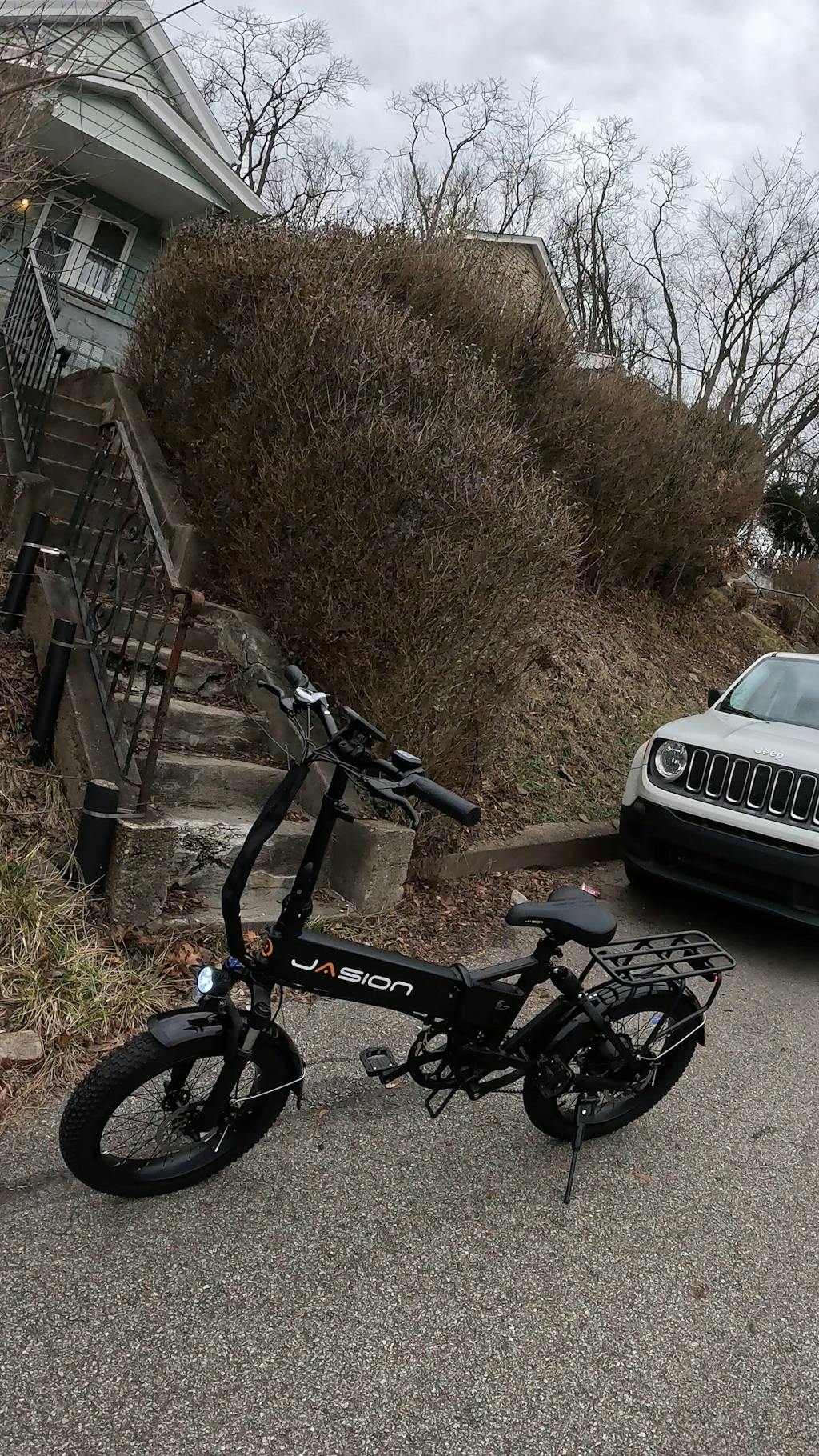 Jasion® EB7 2.0 Fat Tire Folding Electric Bike