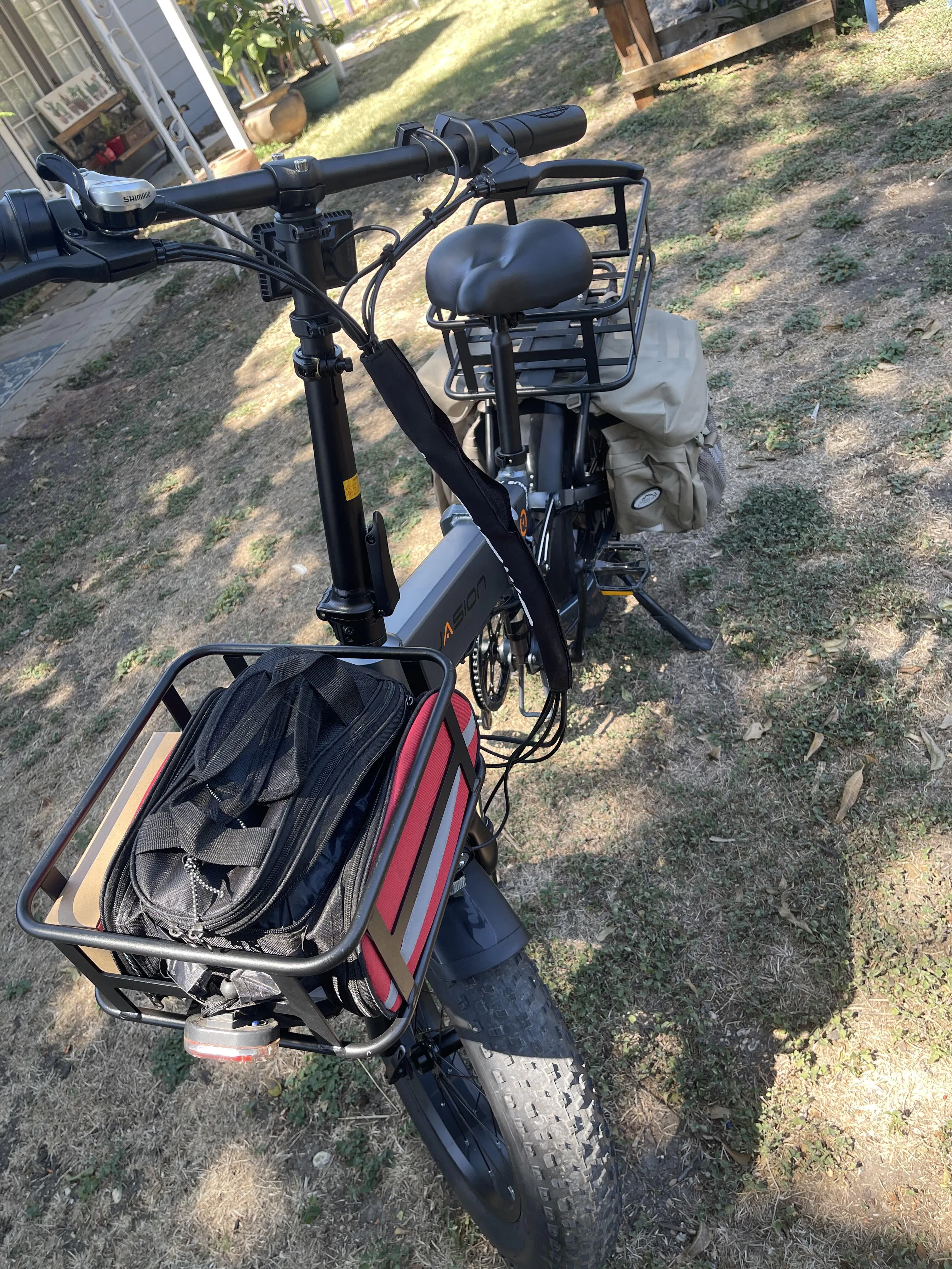 X-Hunter Full Suspension Folding Fat Tire Electric Bike | Jasion eBike