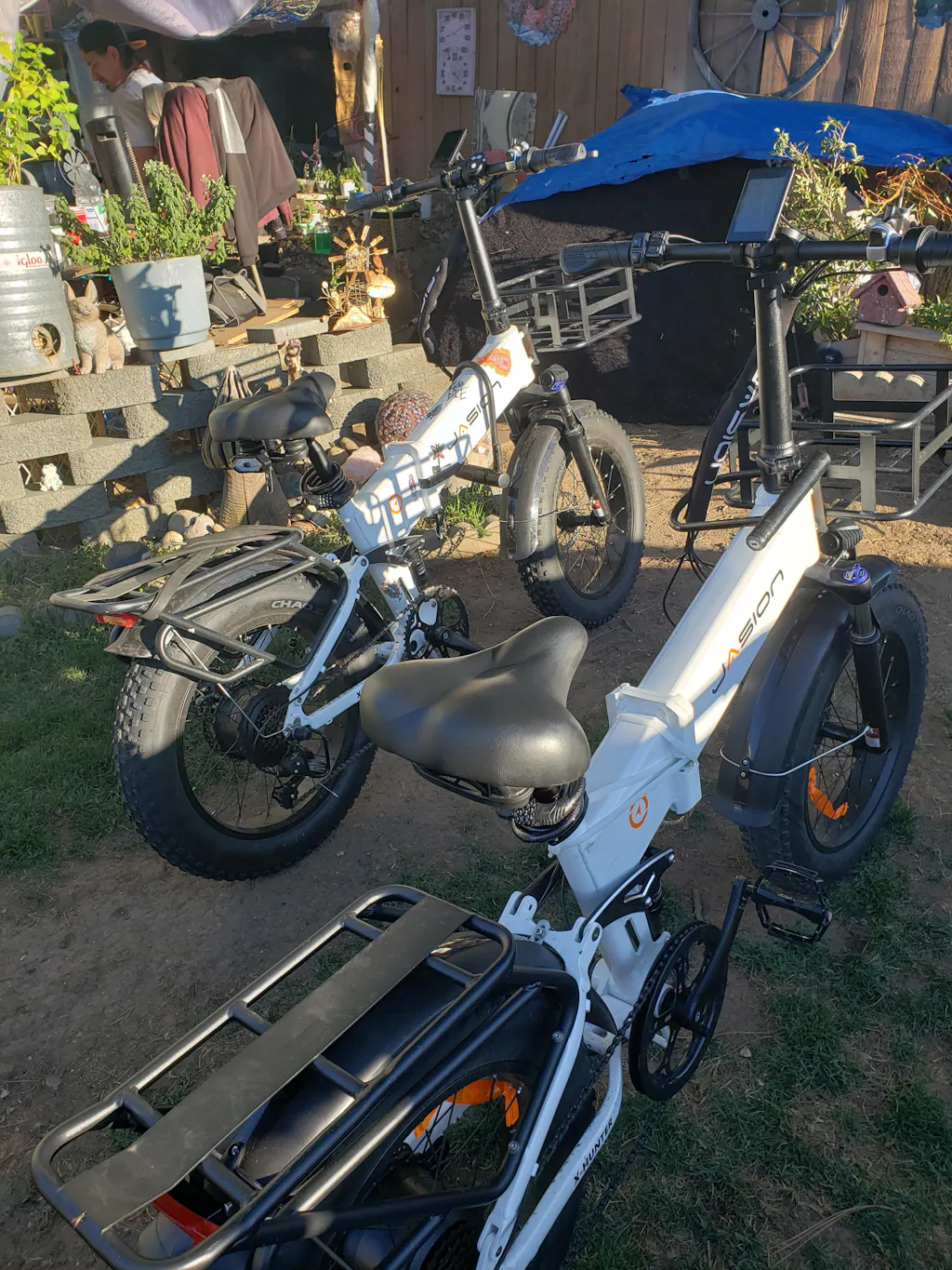 X-Hunter Full Suspension Folding Fat Tire Electric Bike | Jasion eBike