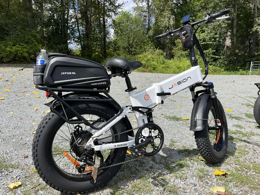 X-Hunter Full Suspension Folding Fat Tire Electric Bike | Jasion eBike