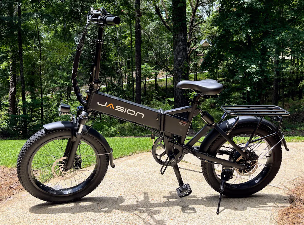 X-Hunter Full Suspension Folding Fat Tire Electric Bike | Jasion eBike