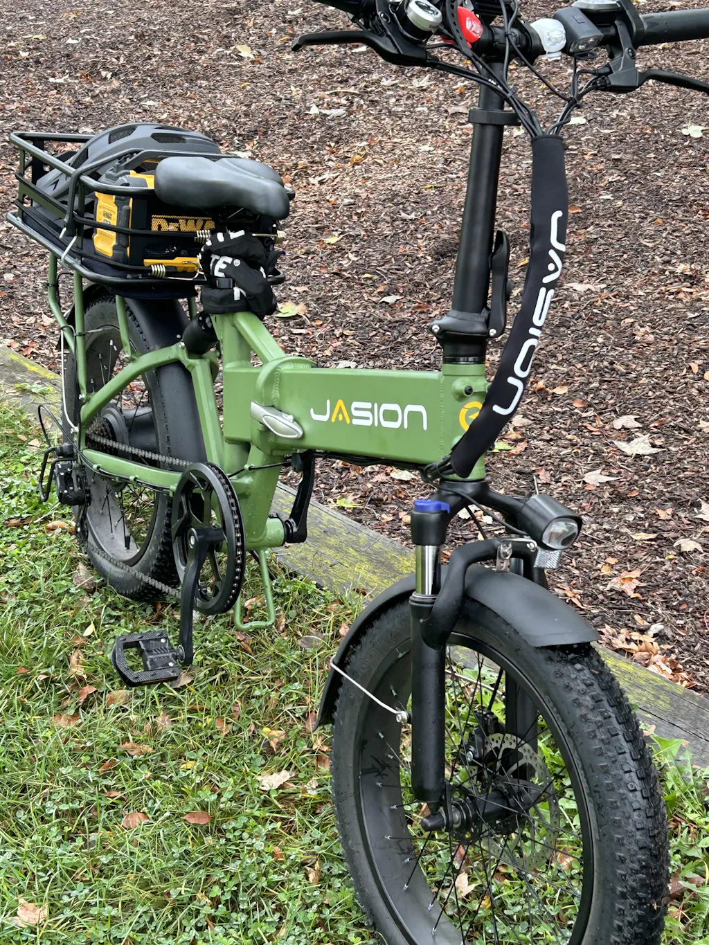 X-Hunter Full Suspension Folding Fat Tire Electric Bike | Jasion eBike