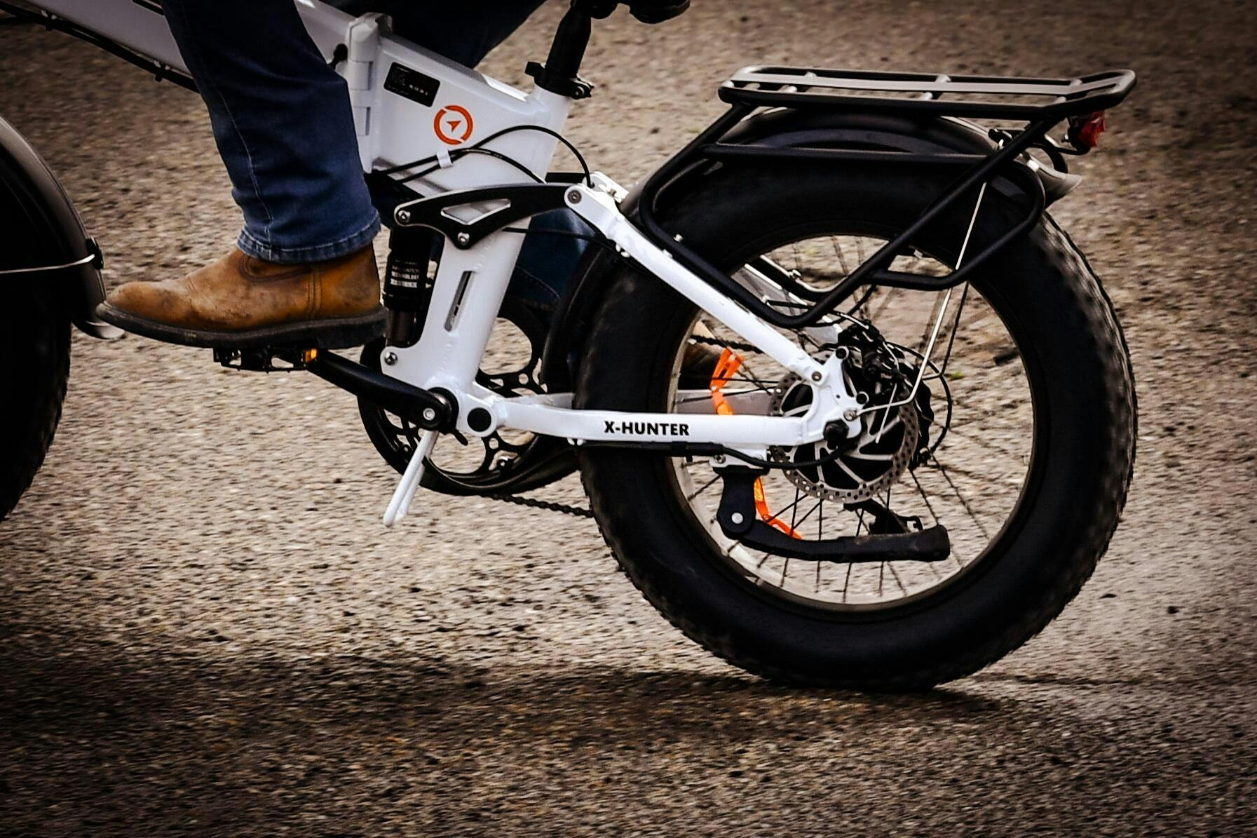 X-Hunter Full Suspension Folding Fat Tire Electric Bike | Jasion eBike
