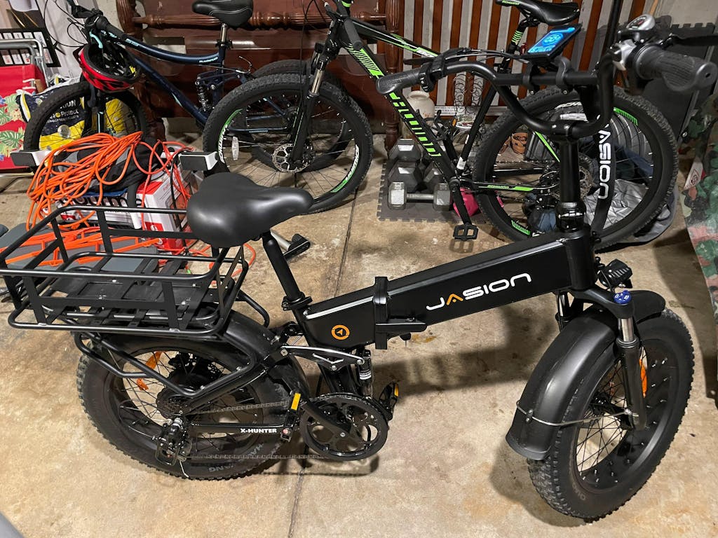 Foldable E-bike Full Suspension Hunter Pro | Jasionbike