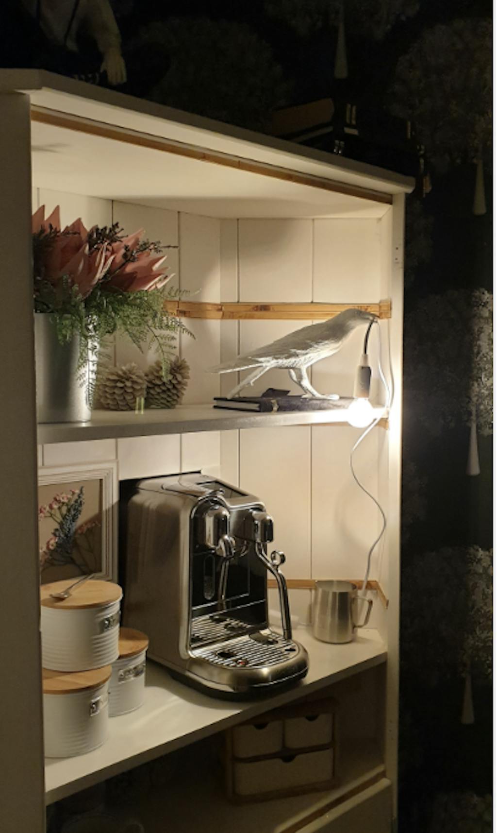 Nordic Raven Table Lamp - 2 Colours – Jasmine and Jade Interiors