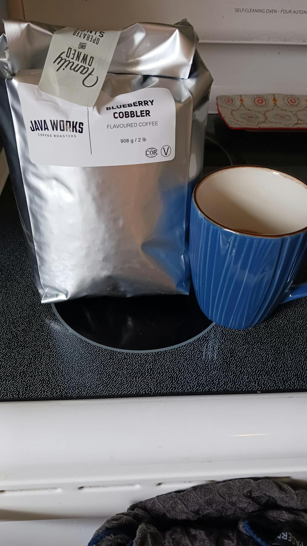 Blueberry Cobbler Flavoured Coffee │ Java Works Coffee Roasters ...