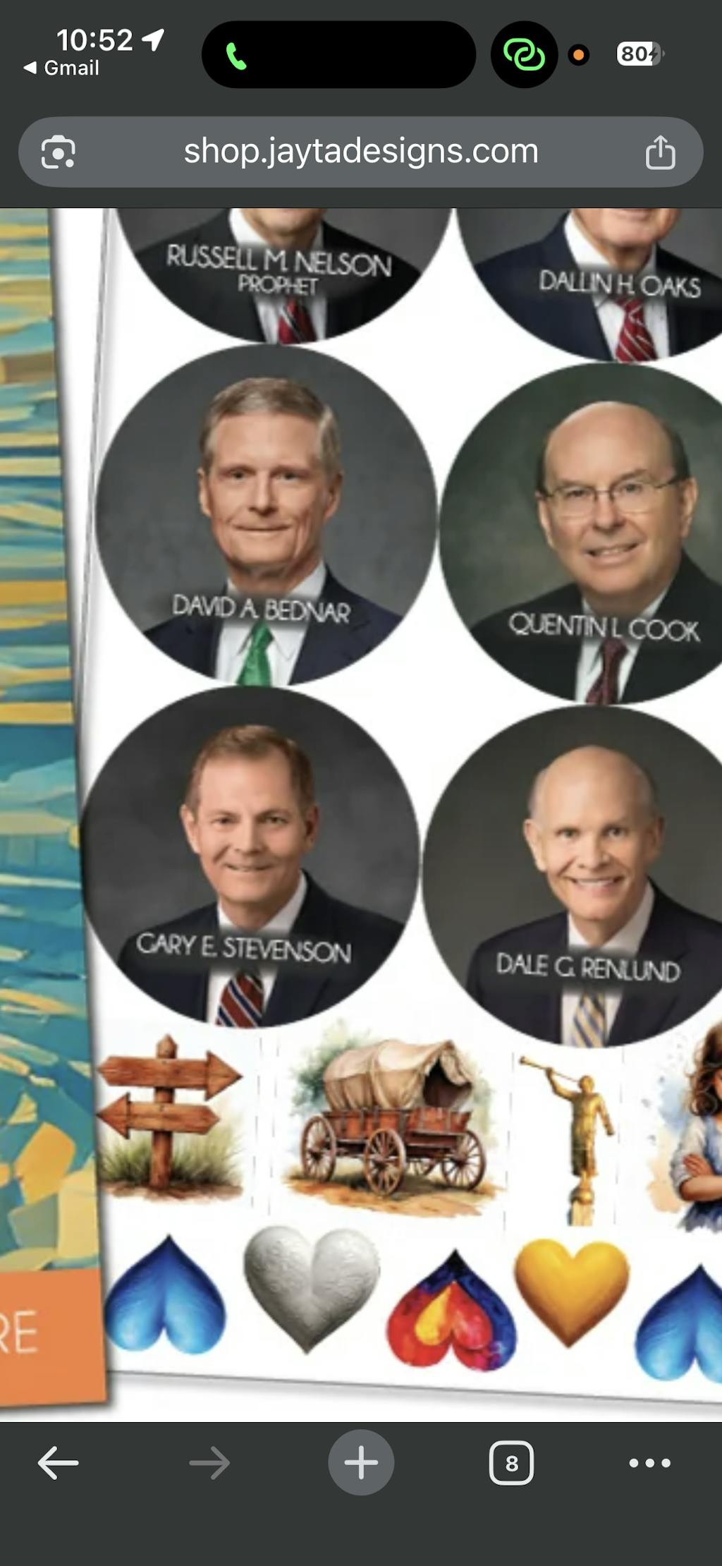 General Conference Journal and Sticker Sheet – Jayta Designs