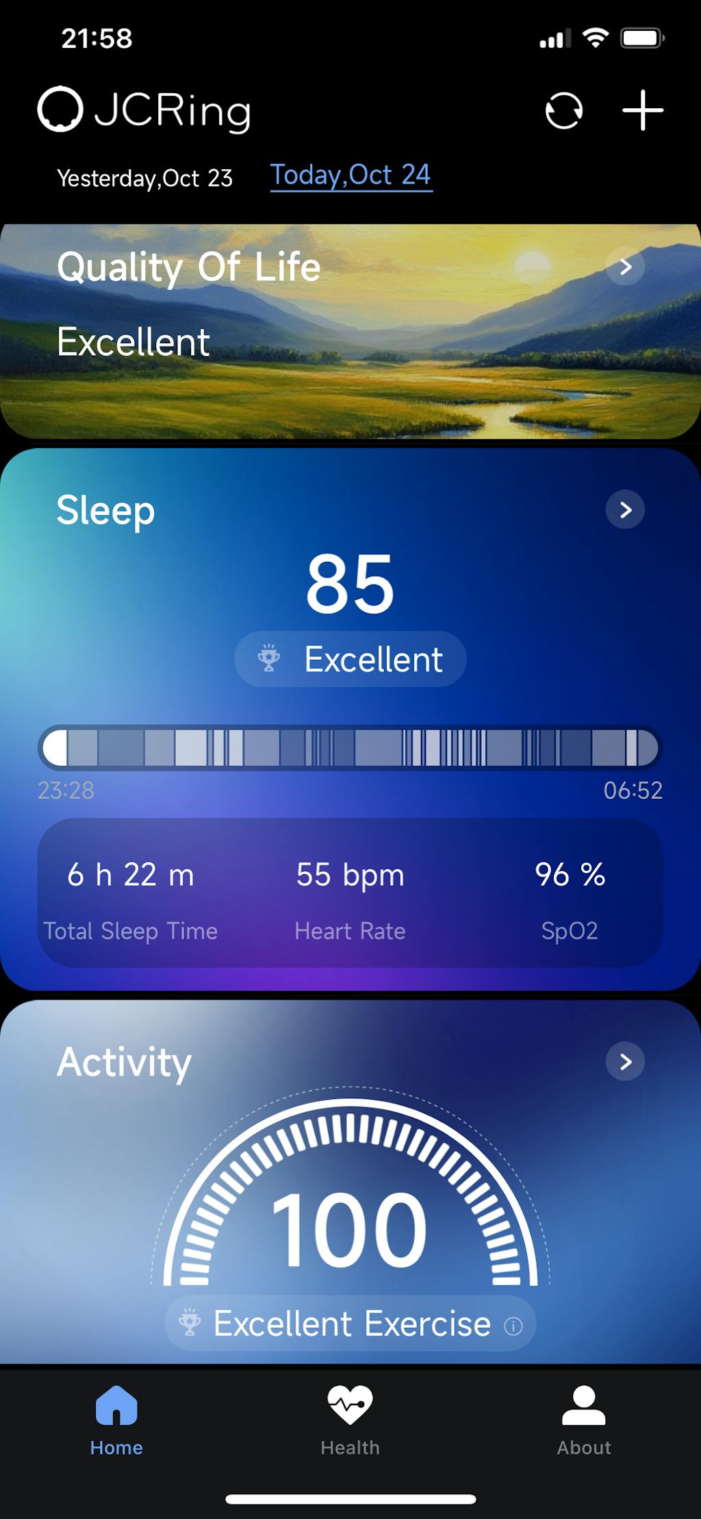 JCRing | Official store | Smart ring to balance health