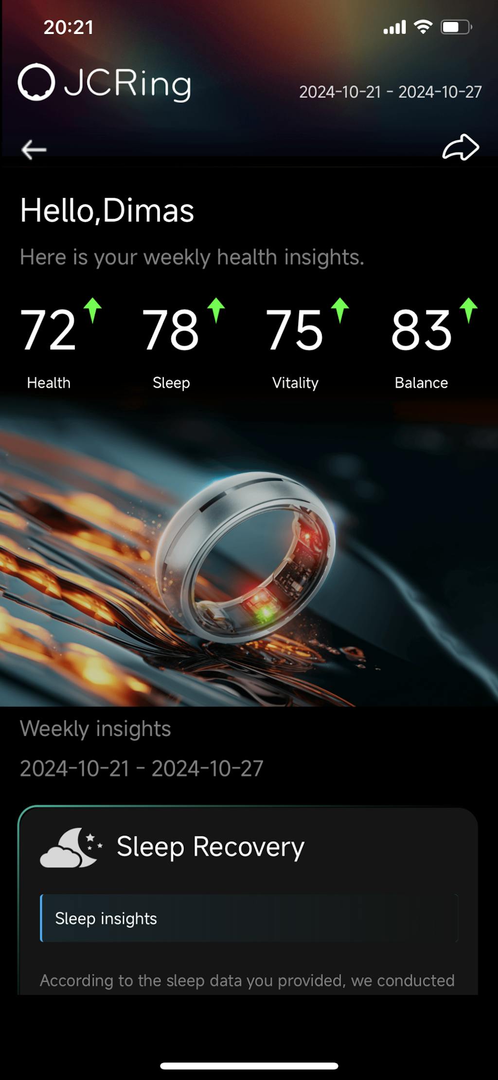 JCRing | Official store | Smart ring to balance health