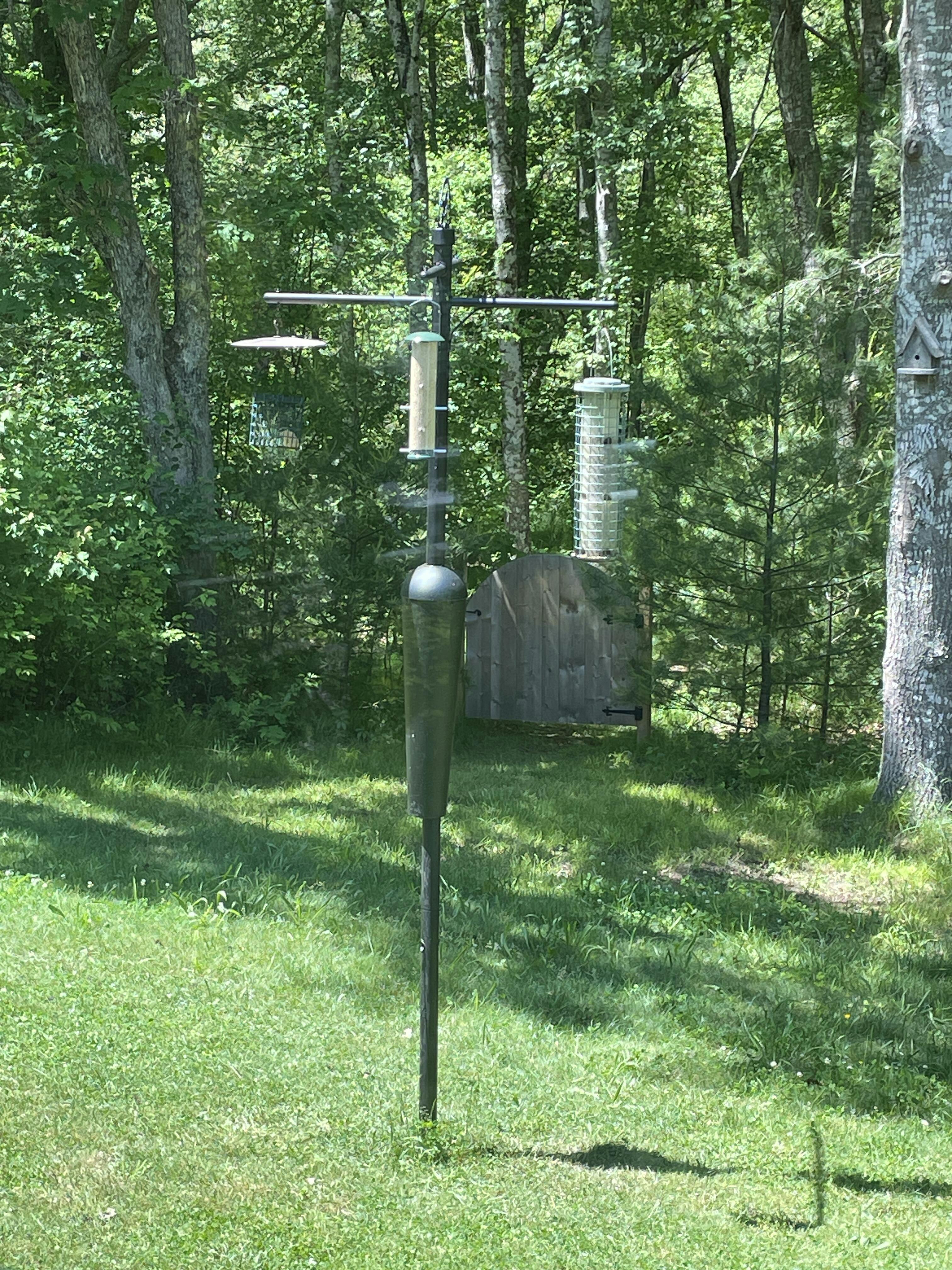 Squirrel Stopper Deluxe Squirrel Proof Pole System – JCS Wildlife