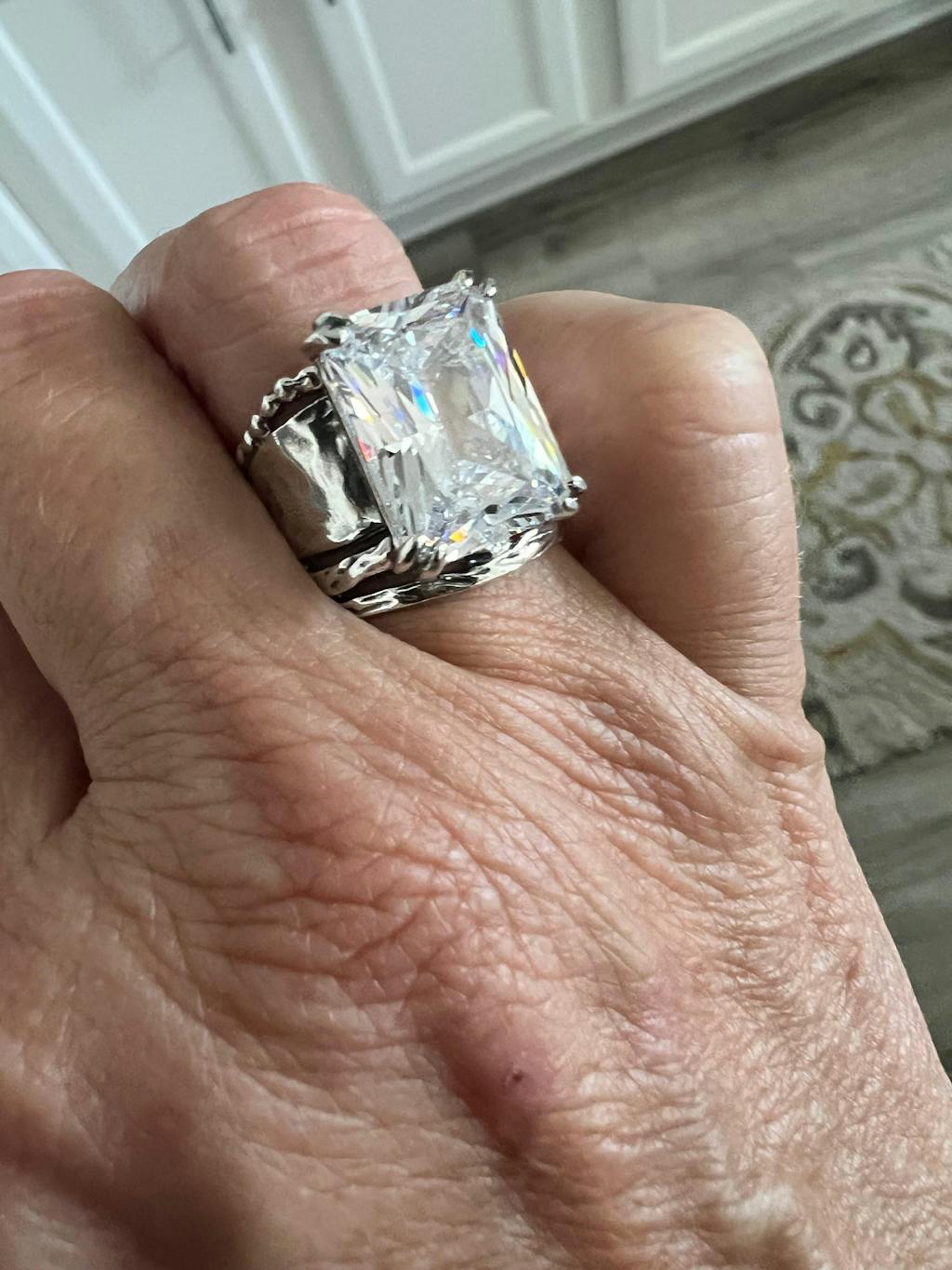 Wide Sterling Silver Rope Bead Ring – Jean Rachel Jewelry